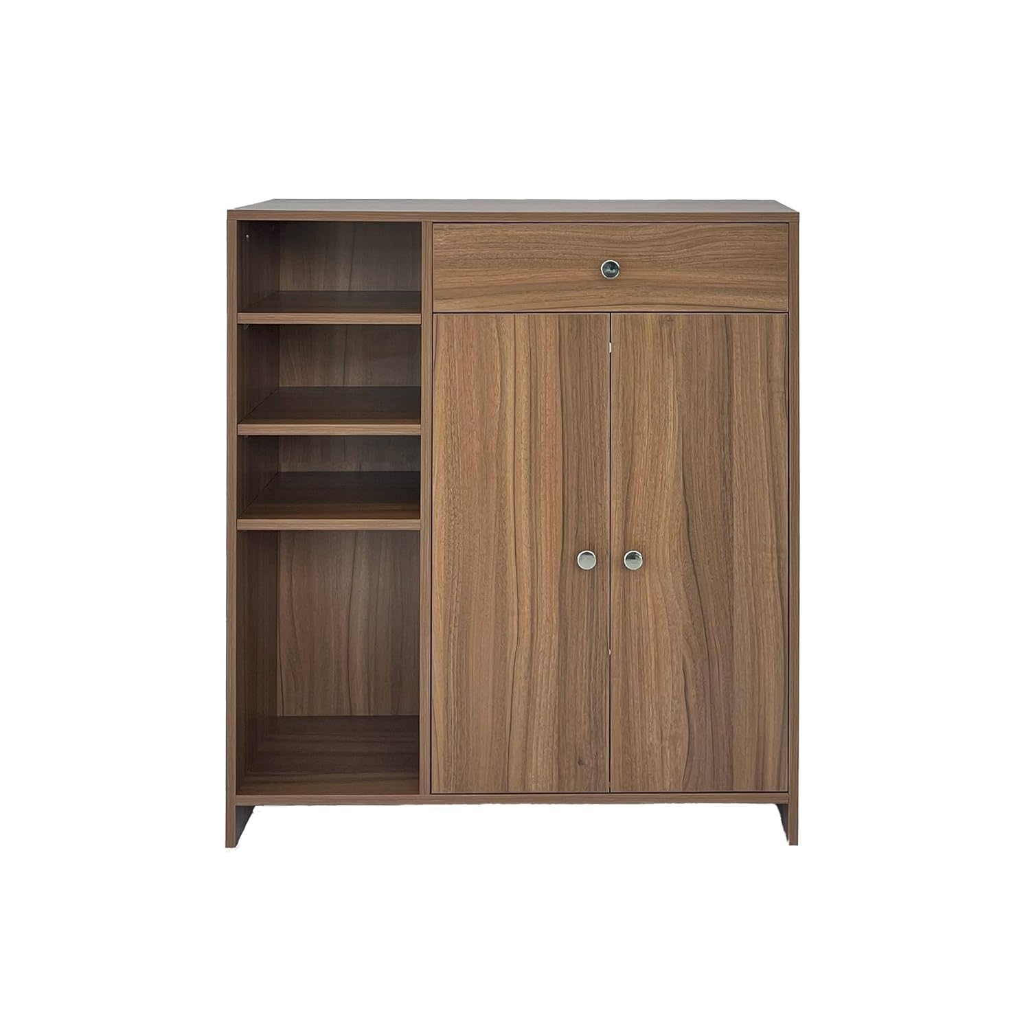 Raywud Teak Tidy Shoe Rack Cabinet Slipper Footwear Stand Organizer ...