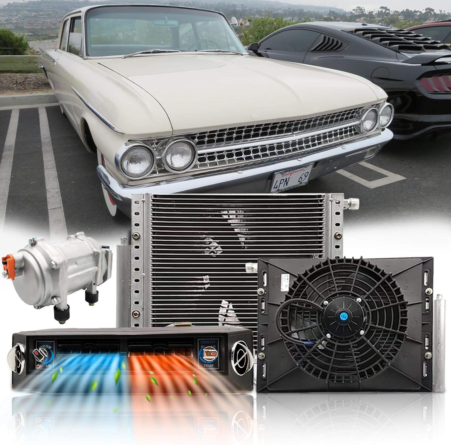 12000 BTU 24V Under Dash Air Conditioner with Barbados | Ubuy