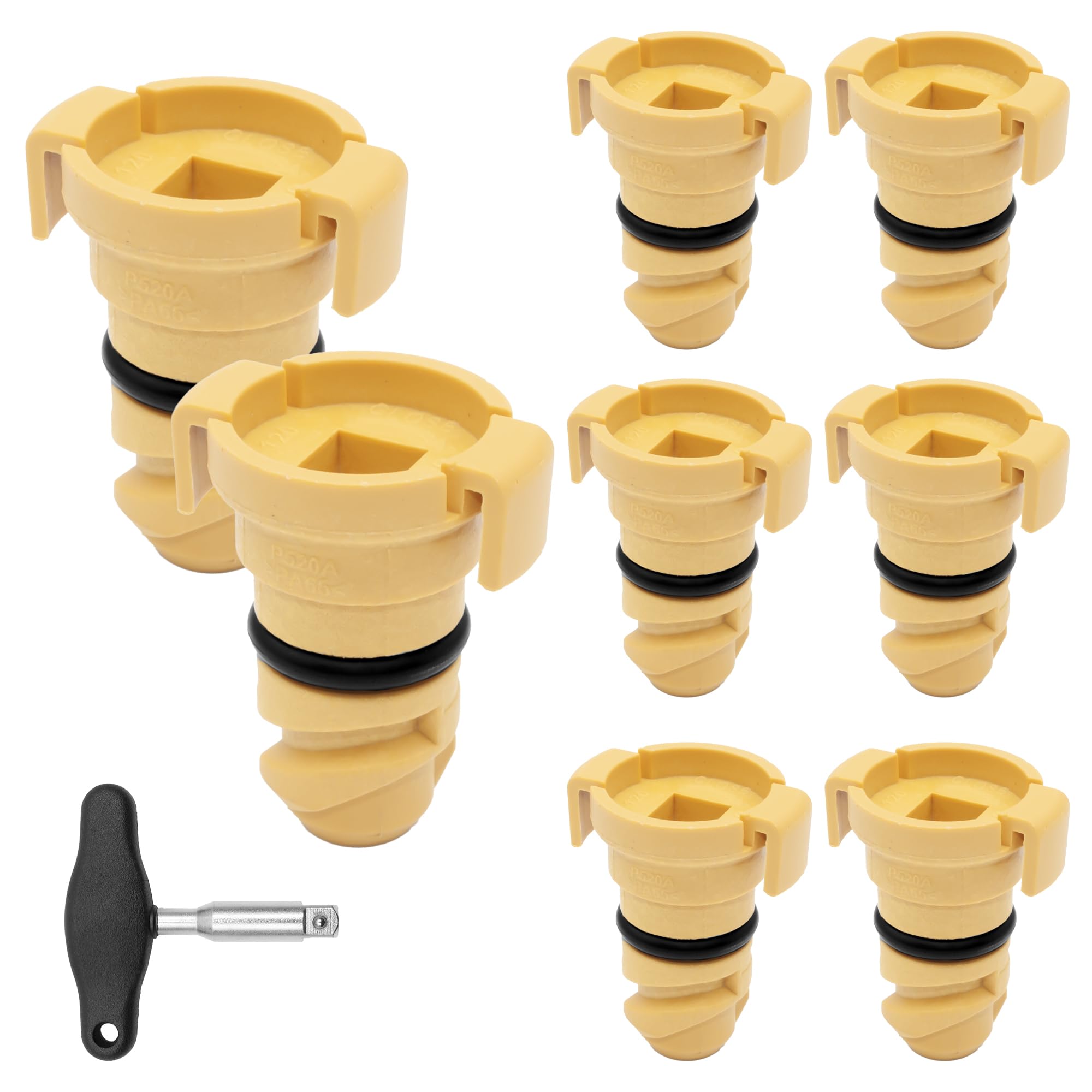 Amazon.com: 9 PCS Oil Drain Plug Fit for Ford F-150 2015 2016 2017 2018 ...