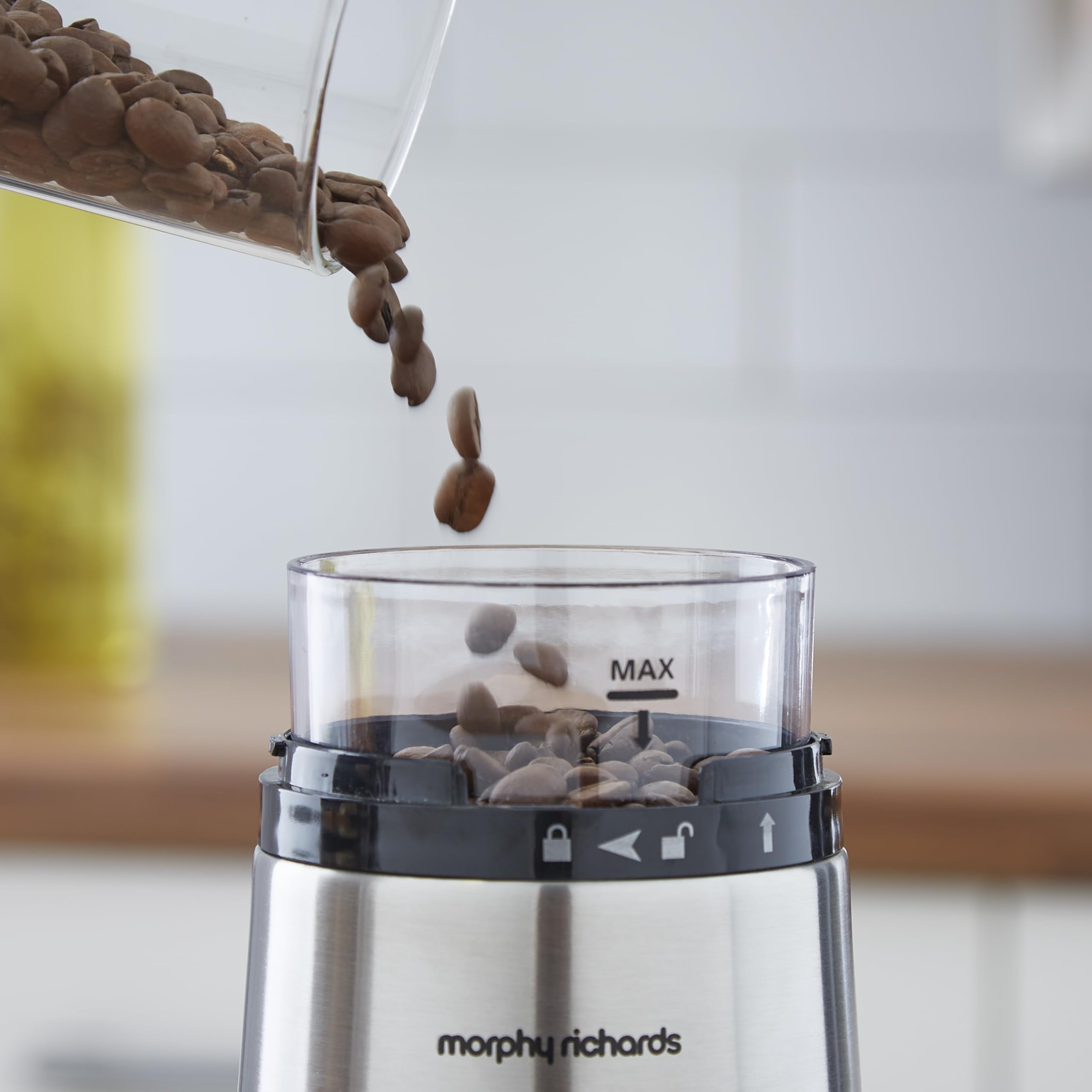 Burr Grinder With Touch Screen Electric Burr Coffee Grinder With 60 ...