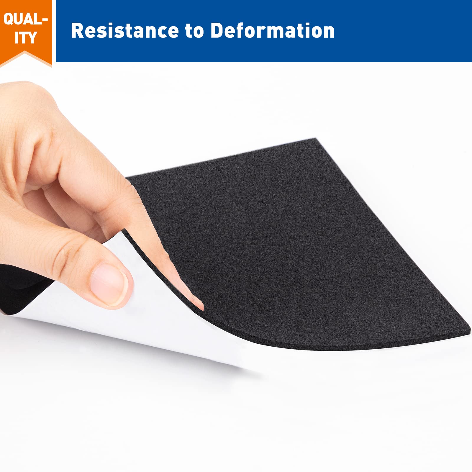 Snapklik.com : MAGZO 20Pcs Adhesive Foam Padding 1/16 In Thick X 6 In X ...