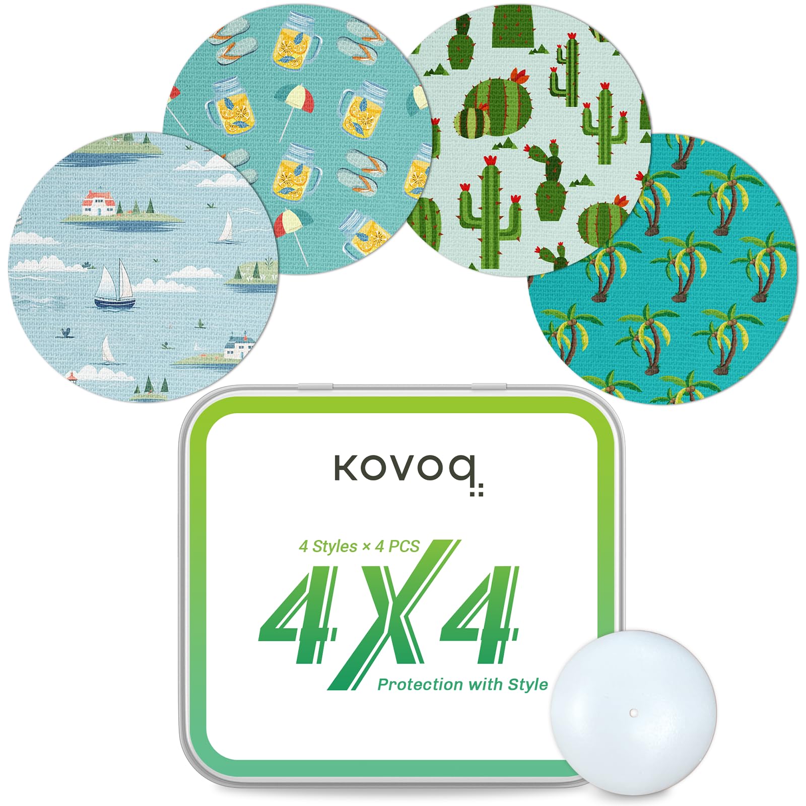 Amazon.com: Kovoq Freestyle Libre 2 Sensor Adhesive Patches,Patterned ...