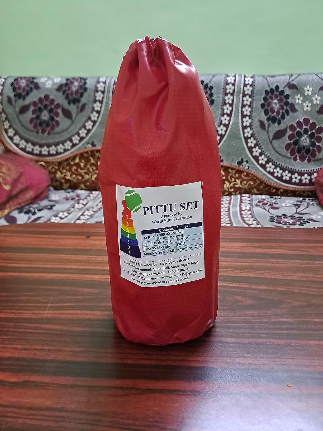 Buy New Venus Sports Childhood Outdoor Games - Pittu/Satoliya/Lagori ...