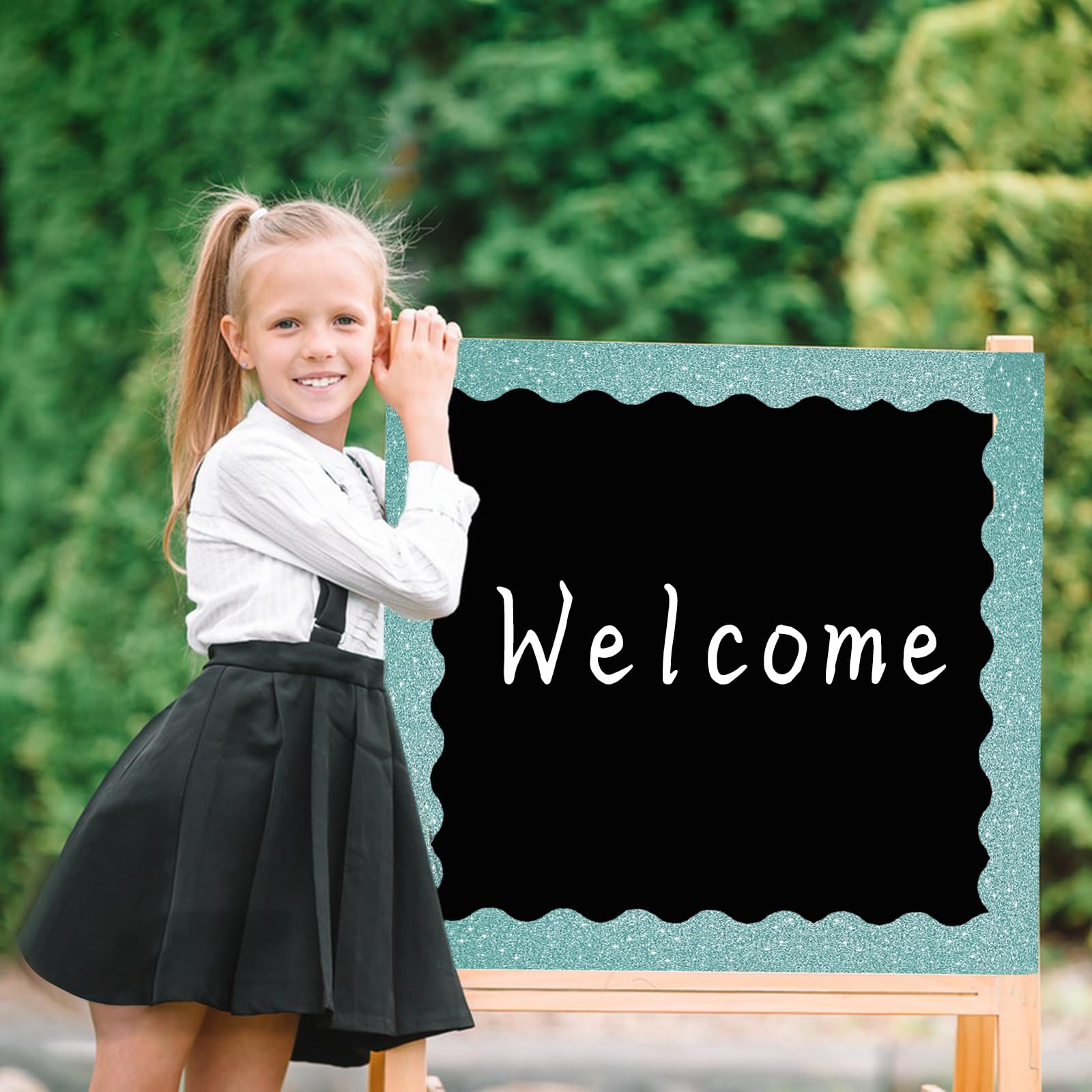 Snapklik.com : Bulletin Board Borders, Shine Scalloped Borders Bulletin ...