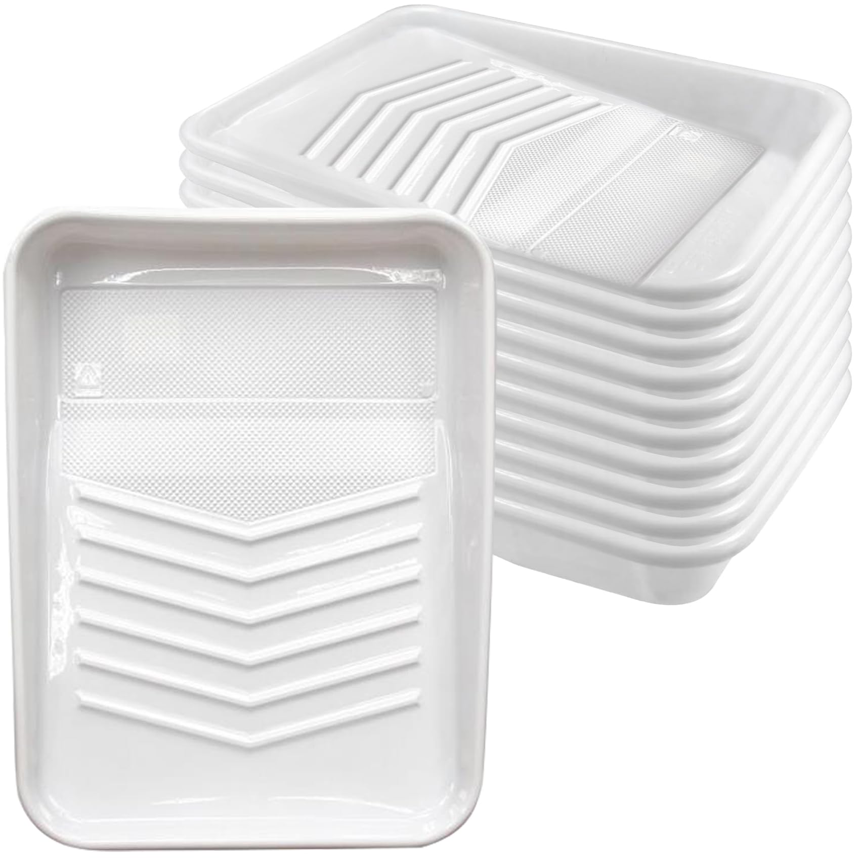 Paint Tray Liner 10 Pack - 9 Inch Paint Roller Tray, Disposable Paint ...