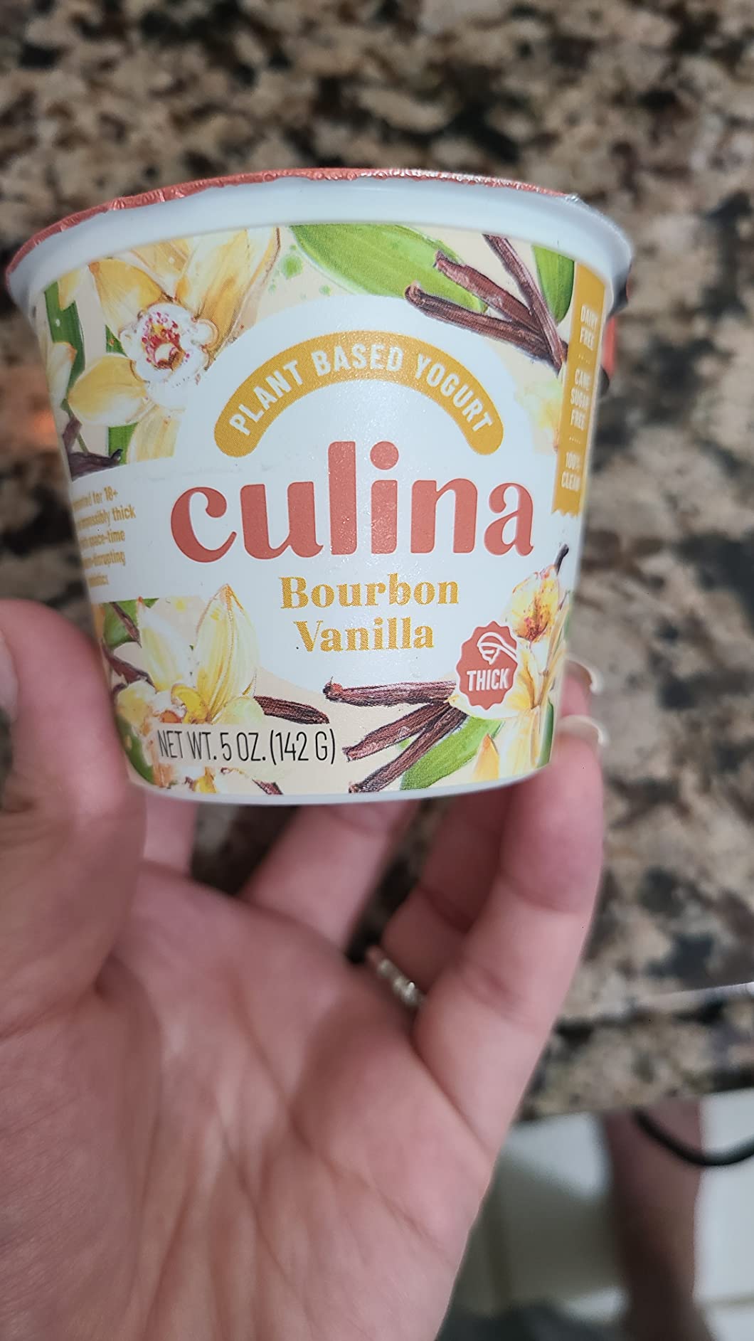 Amazon.com: CULINA Bourbon Vanilla Coconut Yogurt, 5 OZ : Grocery ...