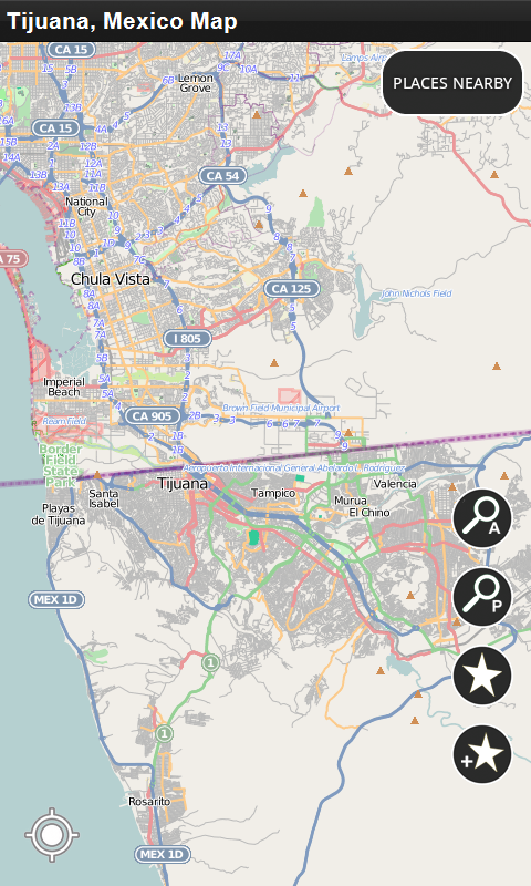 Tijuana Mexico Maps