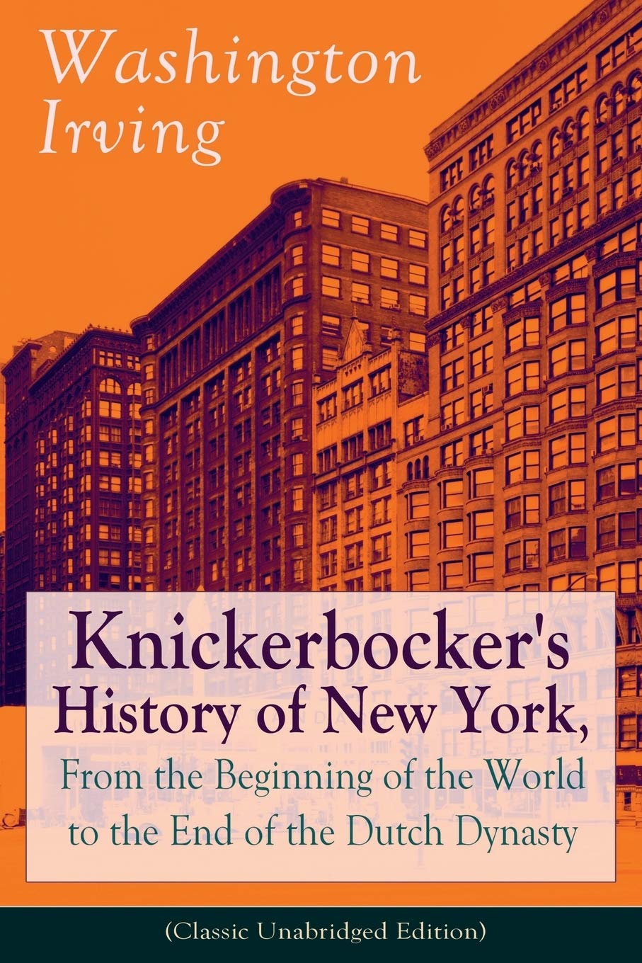 Snapklik.com : Knickerbockers History Of New York, From The Beginning ...