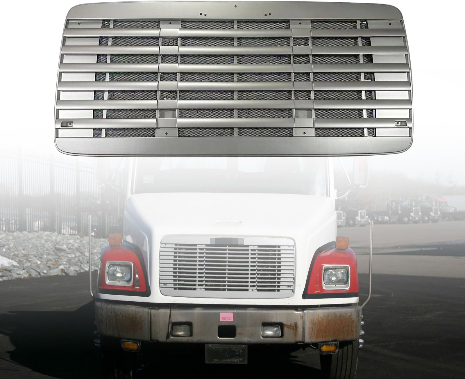 Amazon.com: Front Grille For 1991-2004 Freightliner FL 60 70 80 106 112 ...