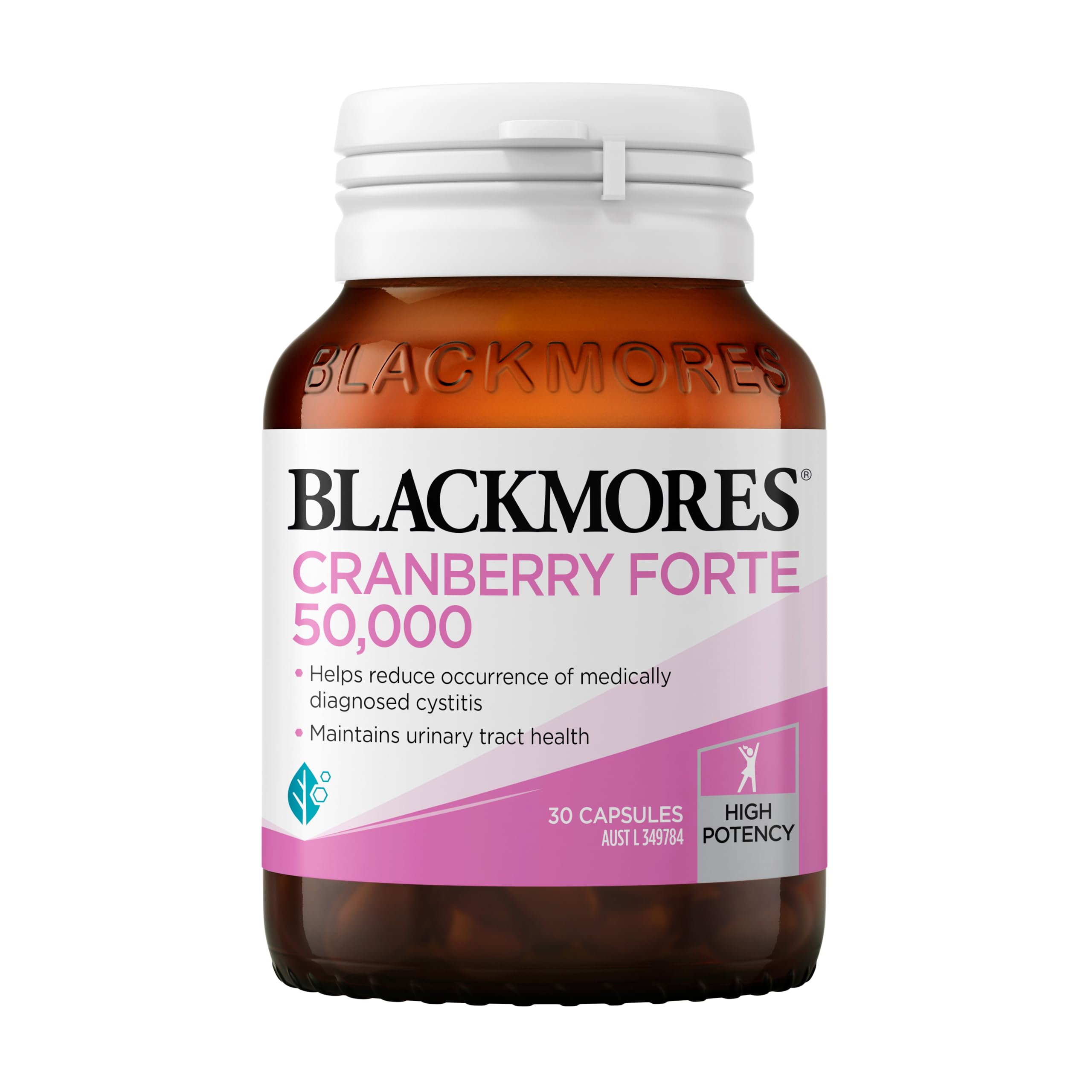 Blackmores Cranberry Forte 50,000 | Supports Urinary Tract Health|90 ...