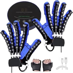 Amazon.com: Aniwini Hemiplegic Rehabilitation Robot Gloves, Functional ...