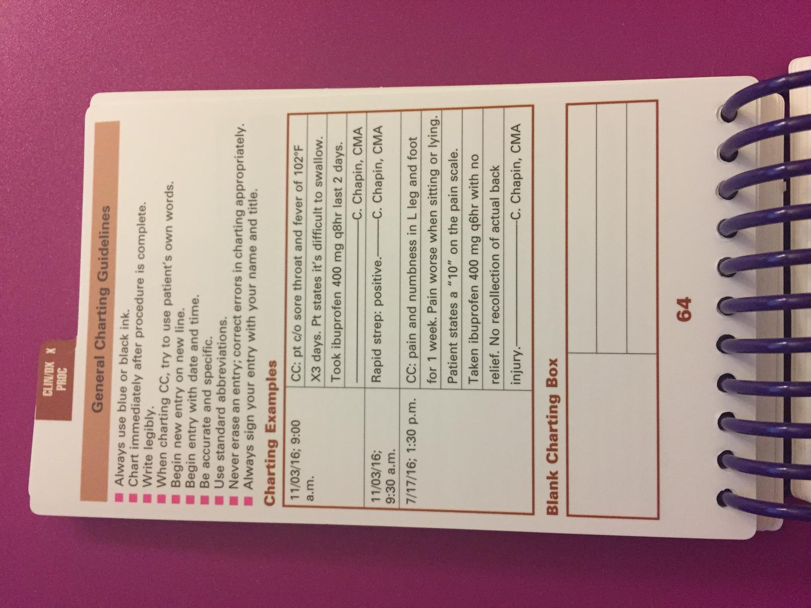 MA Notes: Medical Assistant's Pocket Guide: 9780803645615: Medicine ...