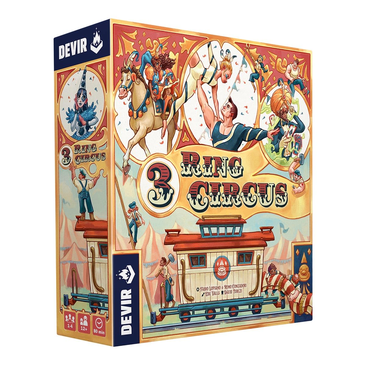 Amazon.com: 3 Ring Circus Board Game : Toys & Games