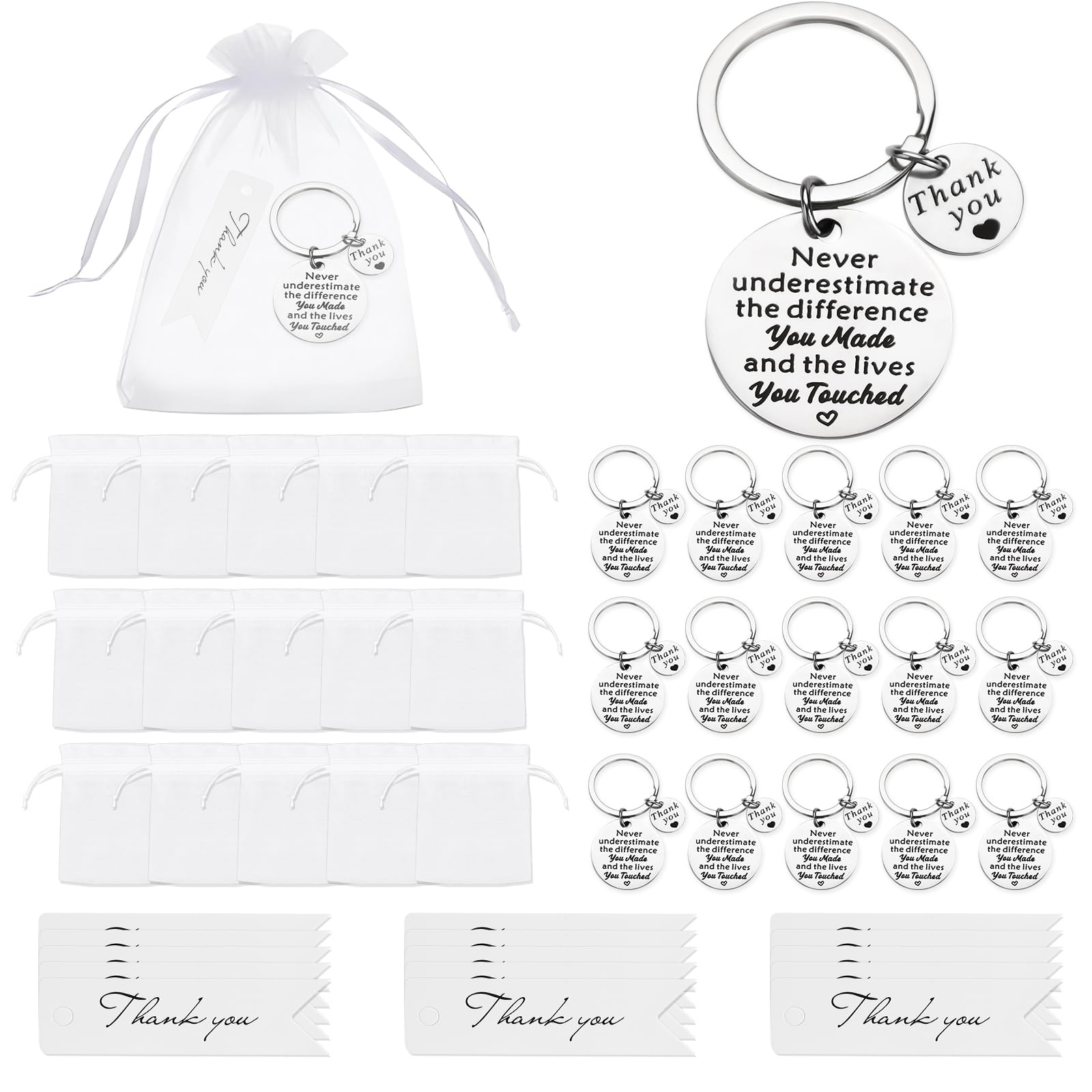 15 Pcs Employee Appreciation Gifts, Thank You Gifts Bulk Small Gifts ...