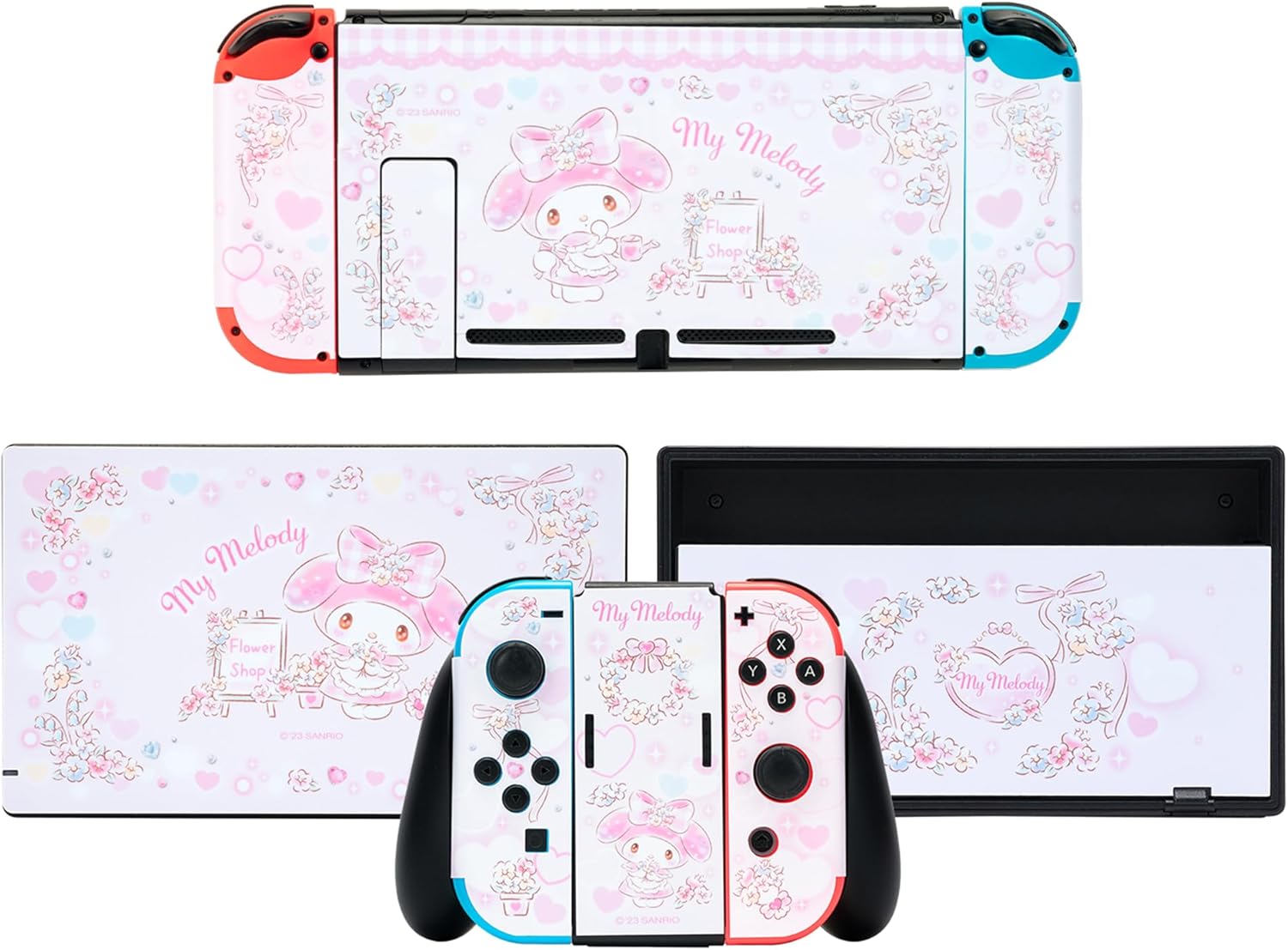 Amazon.com: Yocore Full Wrap Skin for Switch Protector Vinyl Skin Cover ...