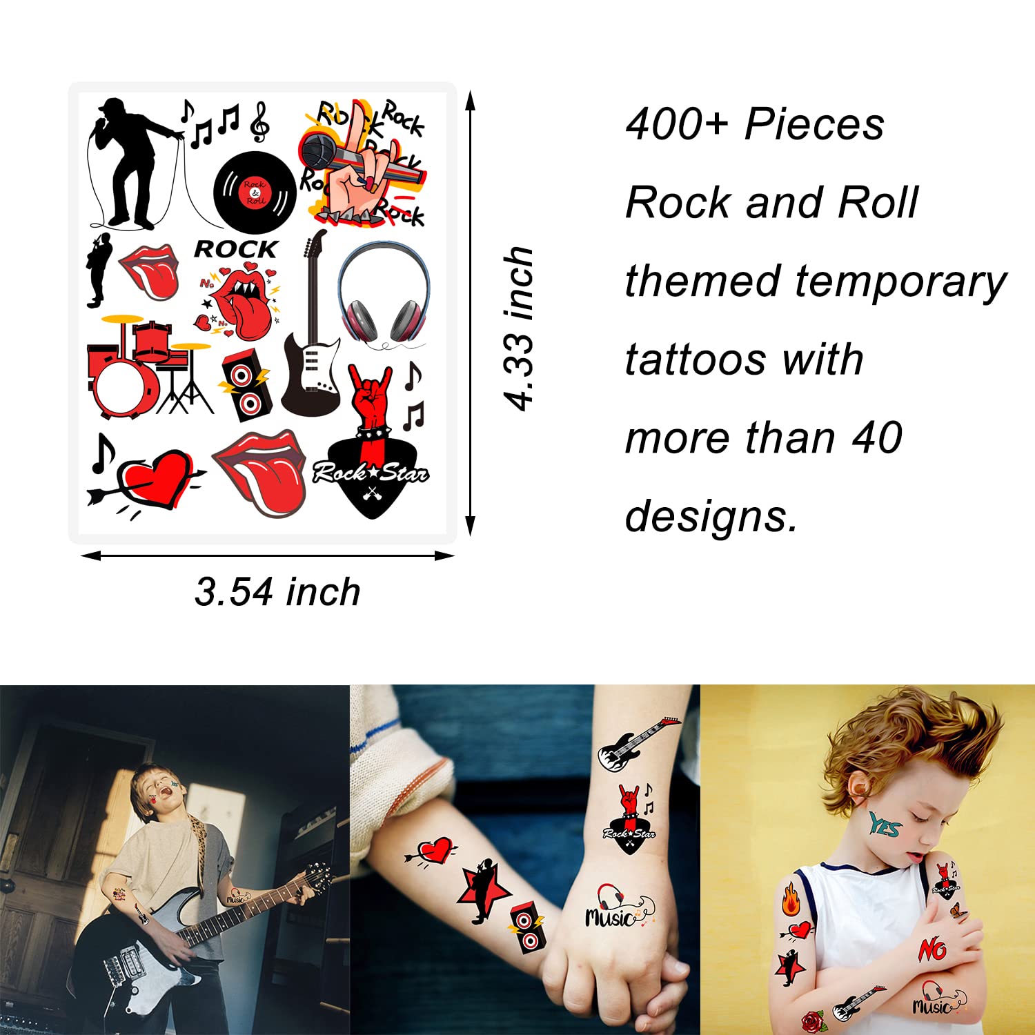 Rockstar Tattoo For Men