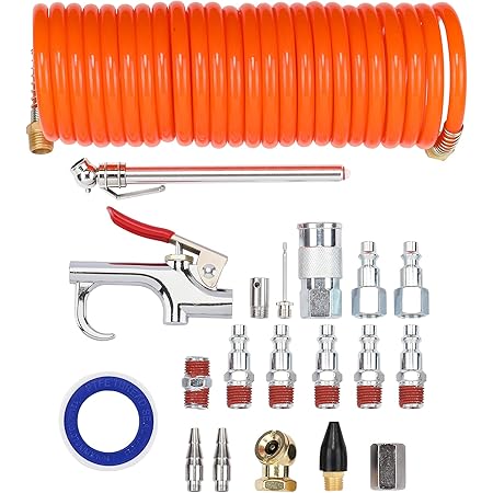 WYNNsky Air Compressor Kit, 1/4 Inch NPT Air Tool Kit with 1/4 Inch x ...