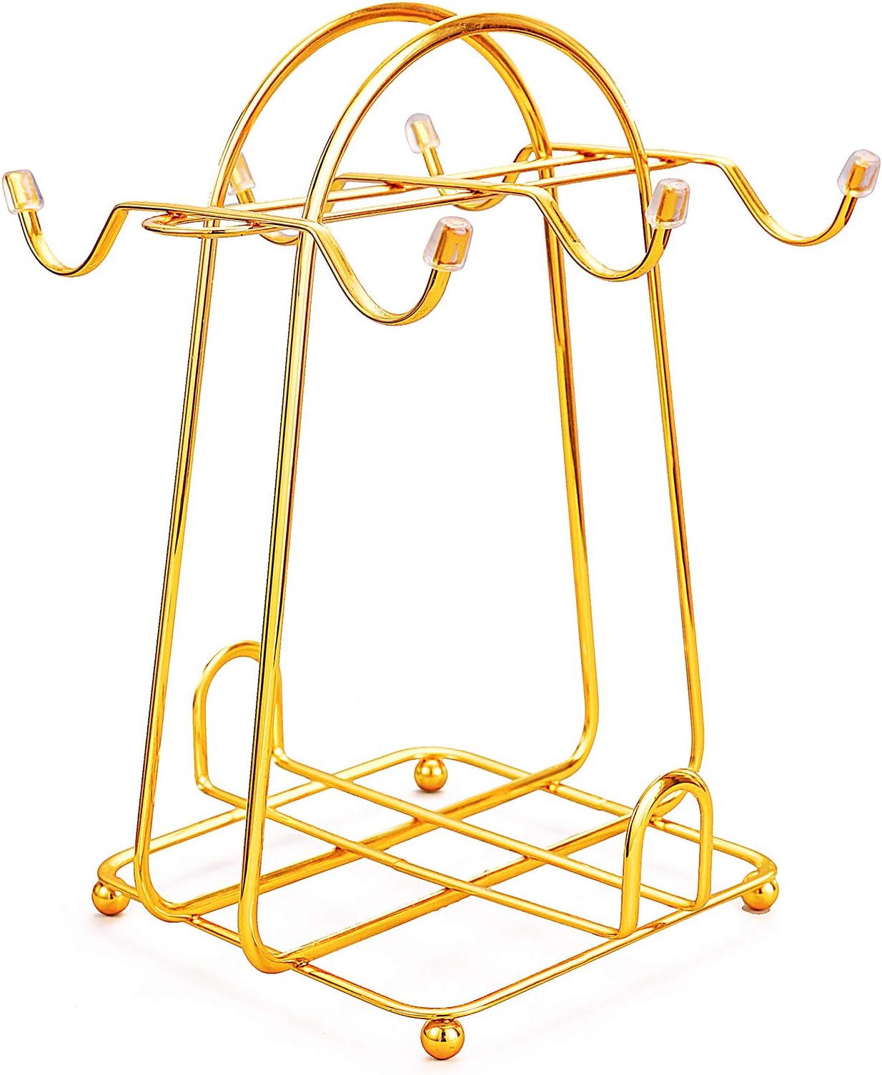 Amazon.com: CHENP.HMC Home Storage Mug Hooks Stainless Steel Wire Rack ...