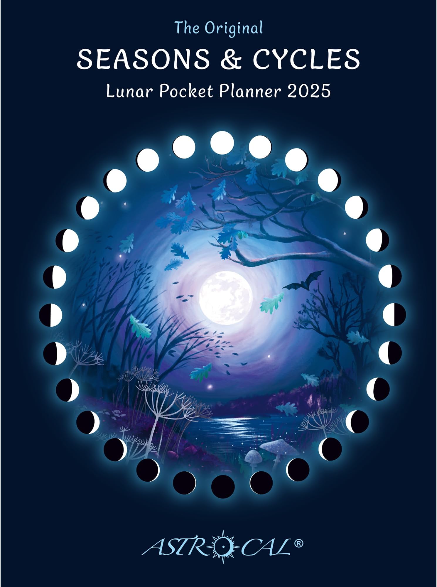 Astrocal Moon Calendar 2025 Lunar Phase Astrology : Amazon.co.uk ...