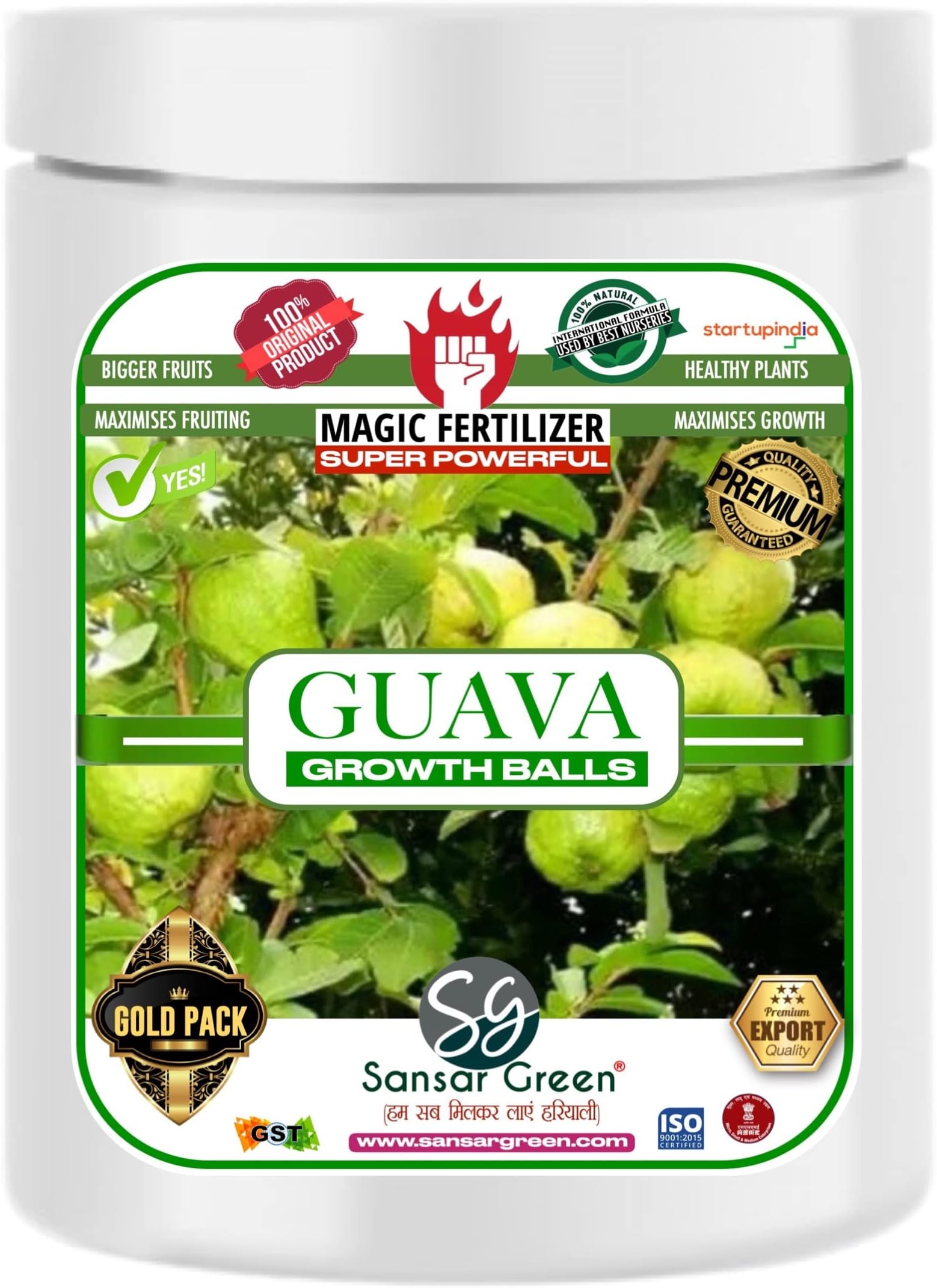 Sansar Green® Guava Magic Growth balls fertilizer for Maximising ...
