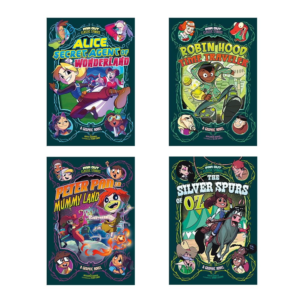 Amazon.com: Far Out Classic Stories (Capstone Series) (4 Books ...