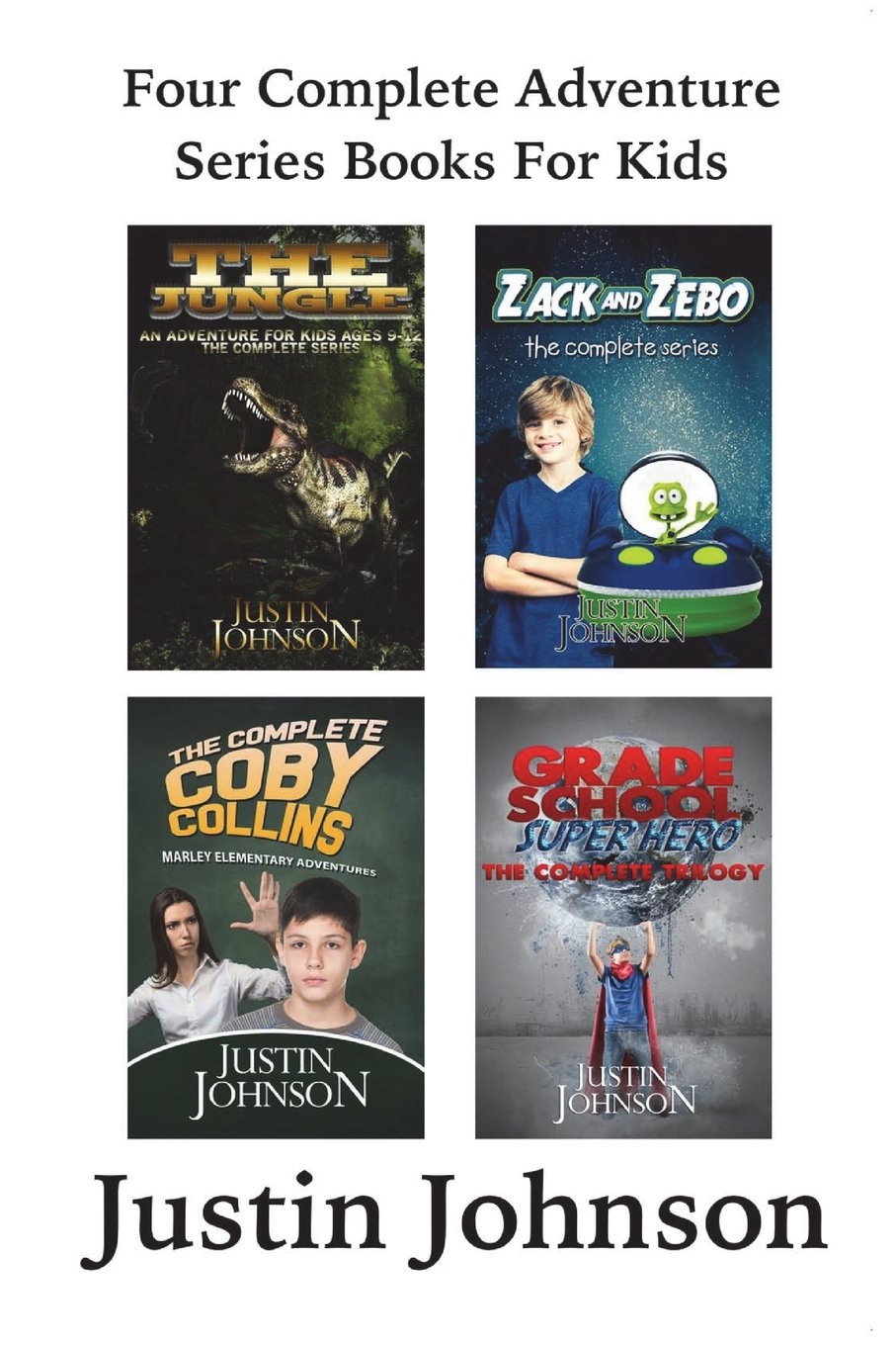 Amazon.com: Four Complete Adventure Books: Coby Collins, The Jungle ...