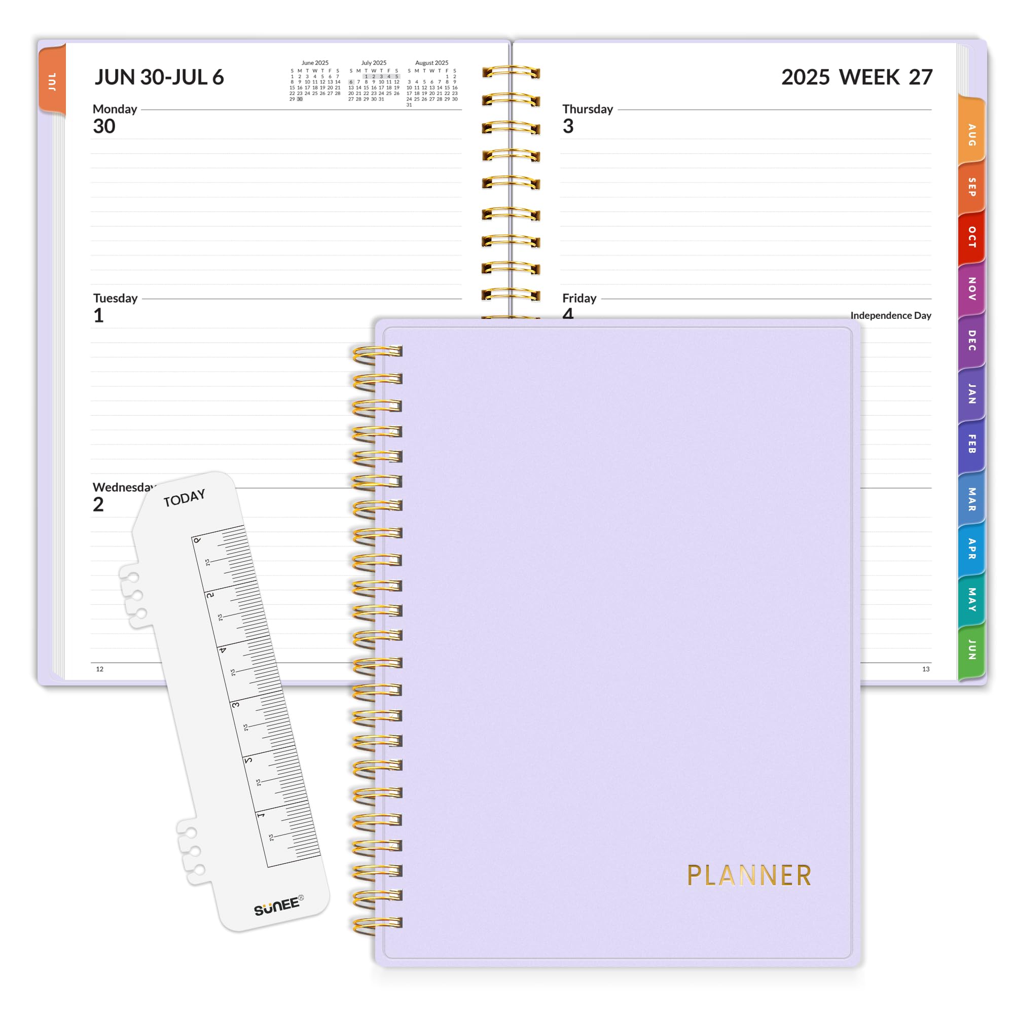 Snapklik.com : Academic Planner 2025-2026 Weekly And Monthly, July 2025 ...