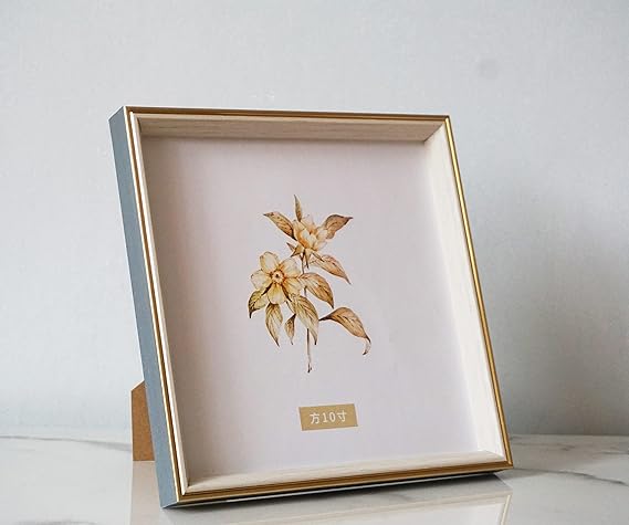 Amazon.com - PLUSCHEN 10x10 Blue Beige Square Picture Frame, 10x10 ...