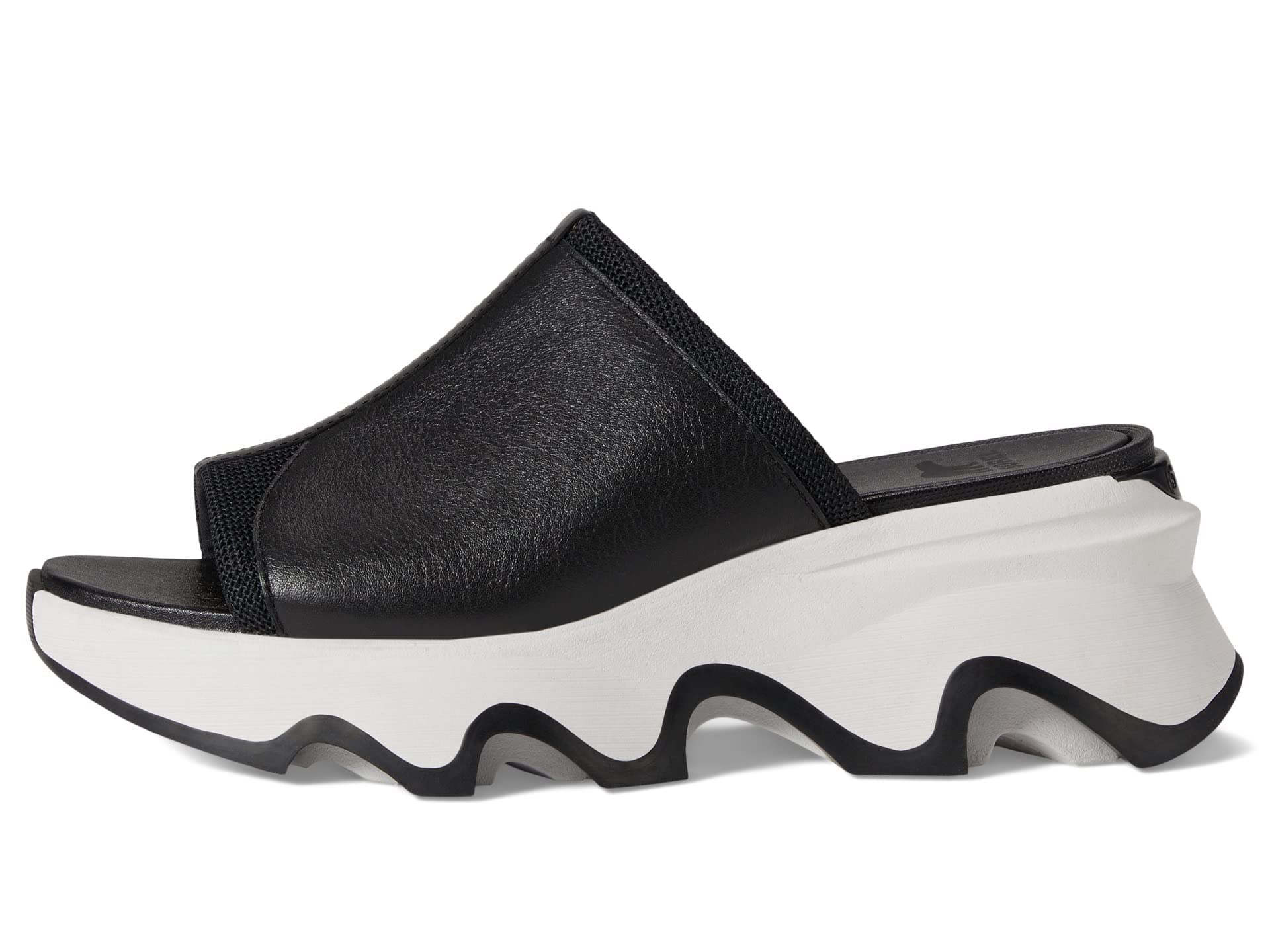 Snapklik.com : Sorel Womens Kinetic Impact Slide High Sandals - Black