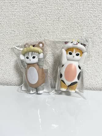 Amazon.co.jp: T mofusand Moff Sand Kigurumi-yan Soft Vinyl 1 Bear Cow ...
