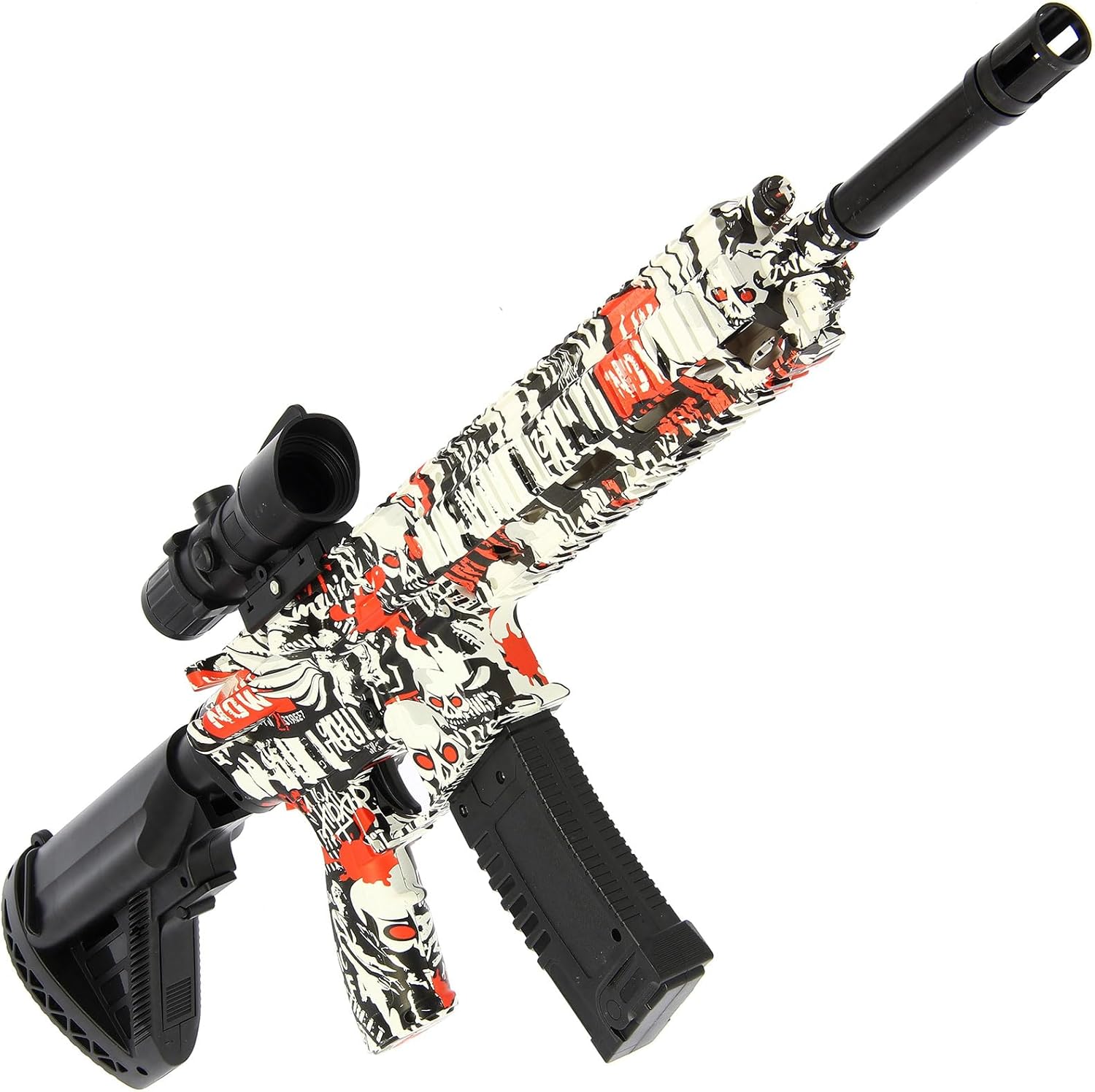 Gelsoft Automatic Gel Blaster Toy – Long-Range Water Bullet Splatter ...