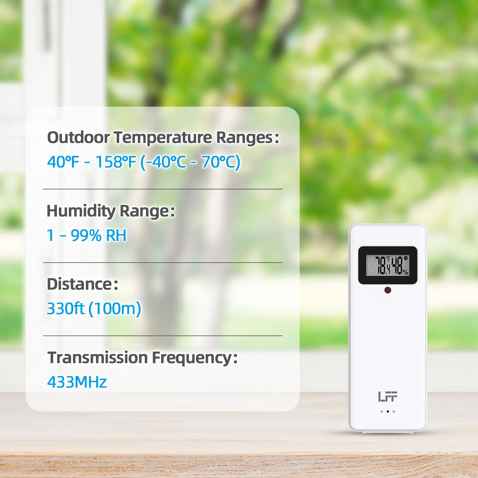 Snapklik.com : LFF Wireless Remote Sensor