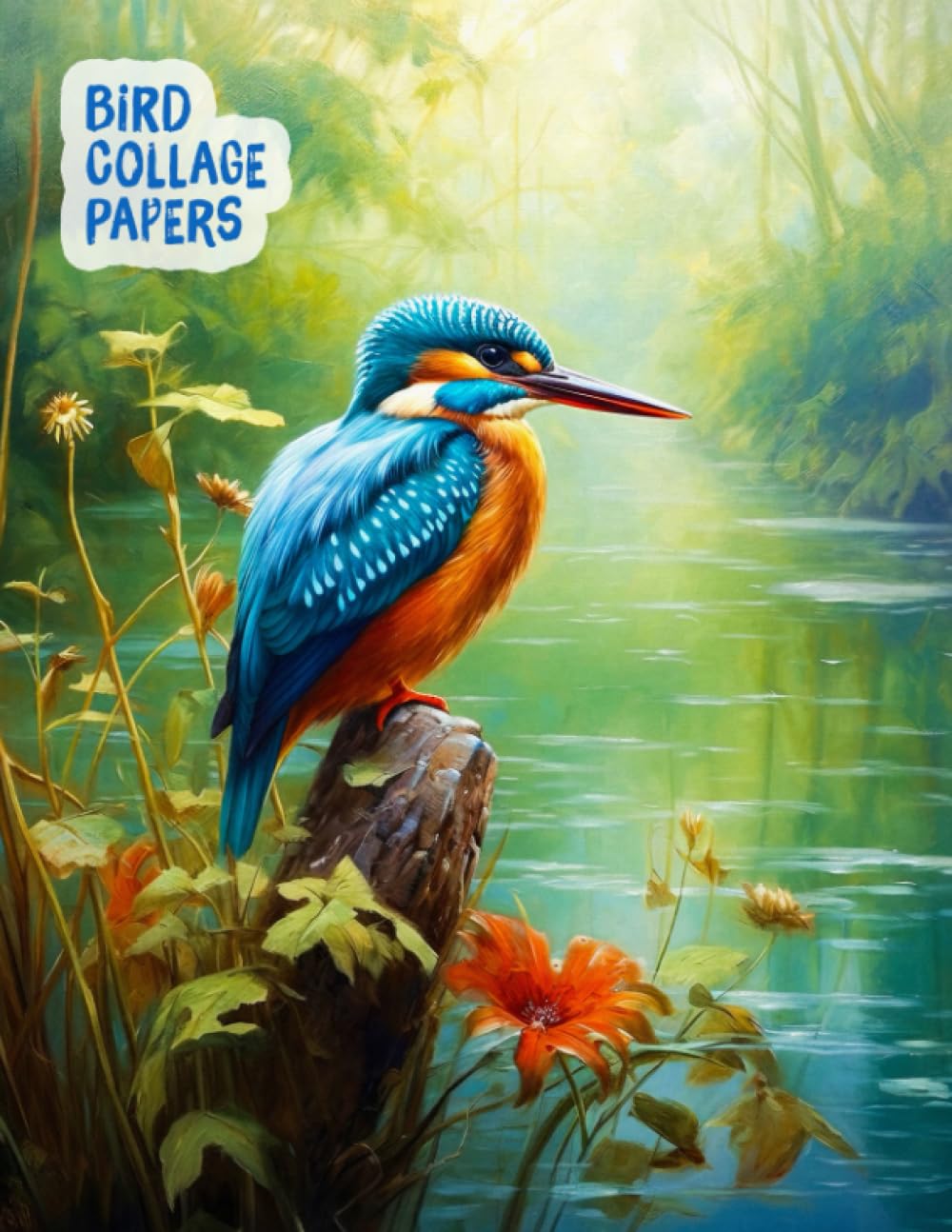 Bird Collage Papers: 20 Amazing Original Sheets Featuring Birds For ...