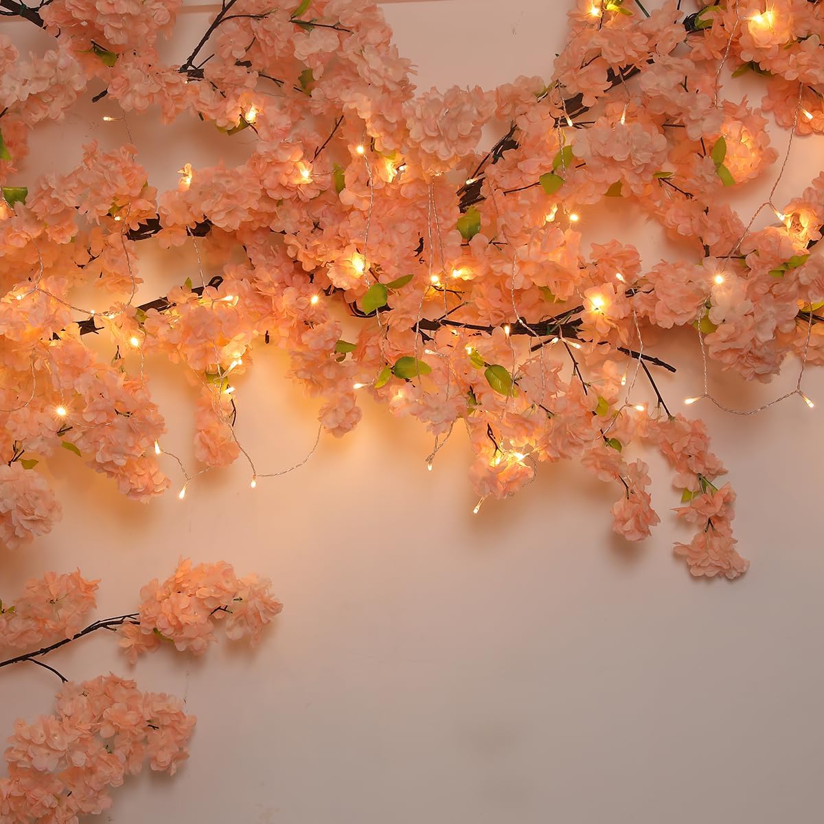 Amazon.com: Artificial Cherry Blossom Trees Simulation - Stunning Peach ...