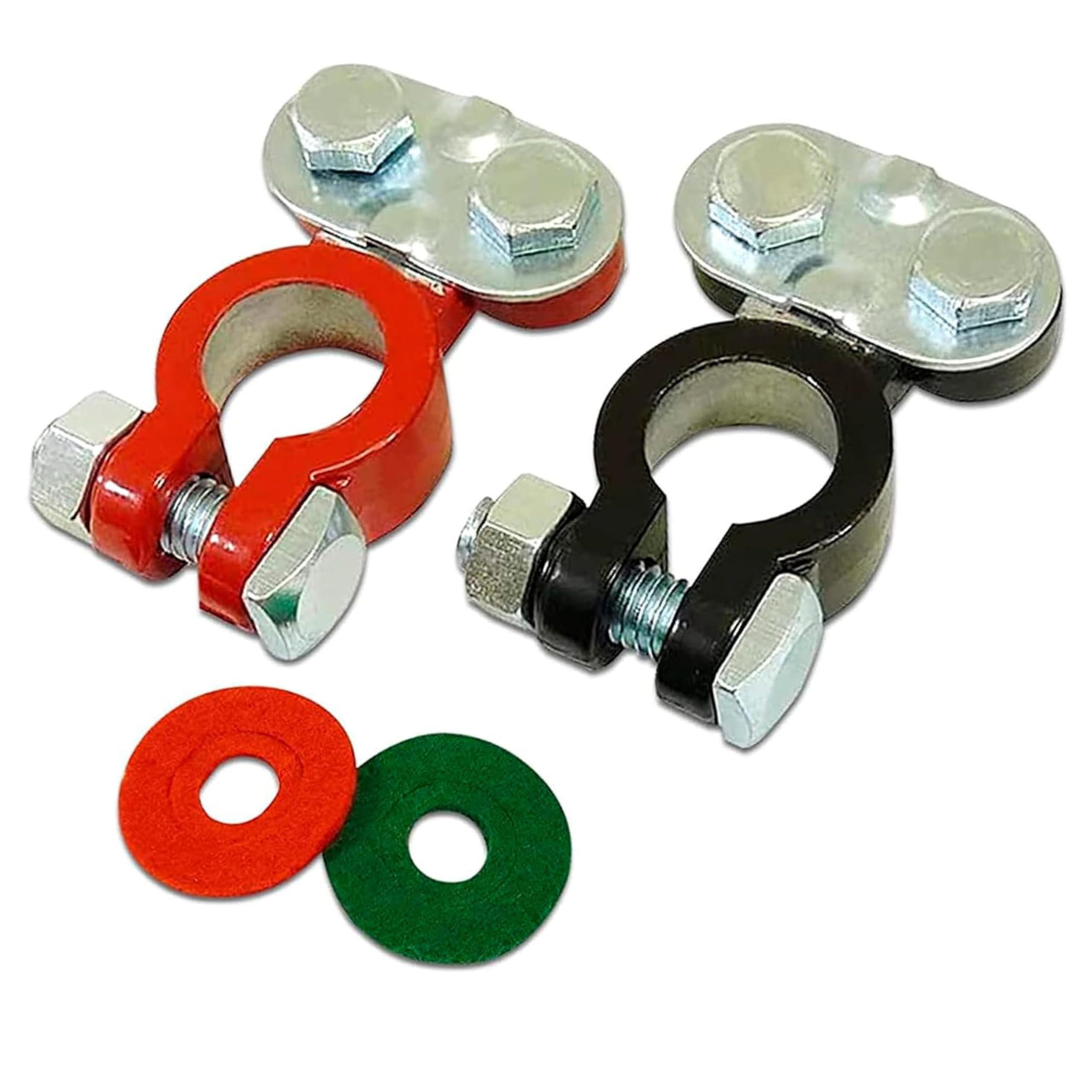 Amazon.com: Slykew 2 PCS Cable Terminal Clamp Connectors, Cables ...