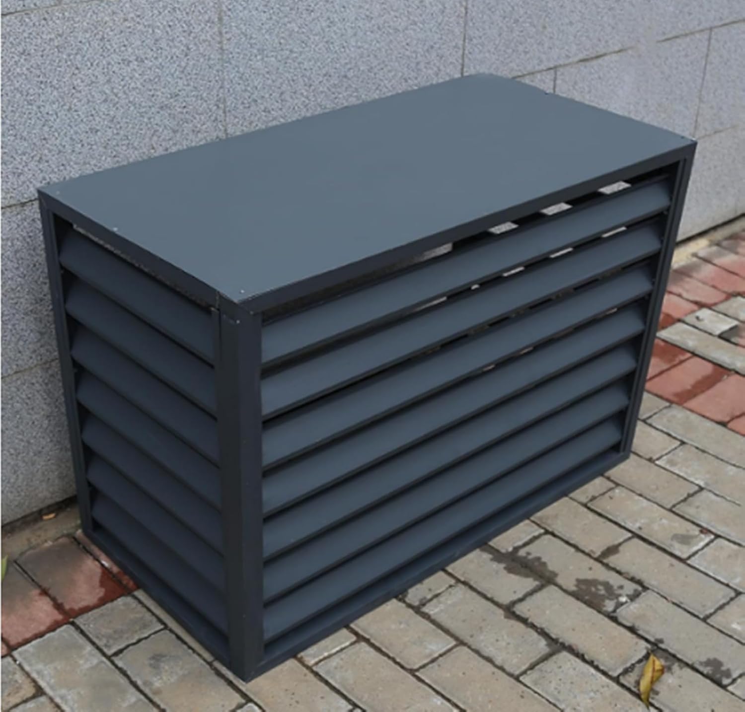 Amazon.com: Air Conditioner Privacy Fence,Aluminum Air Conditioner ...