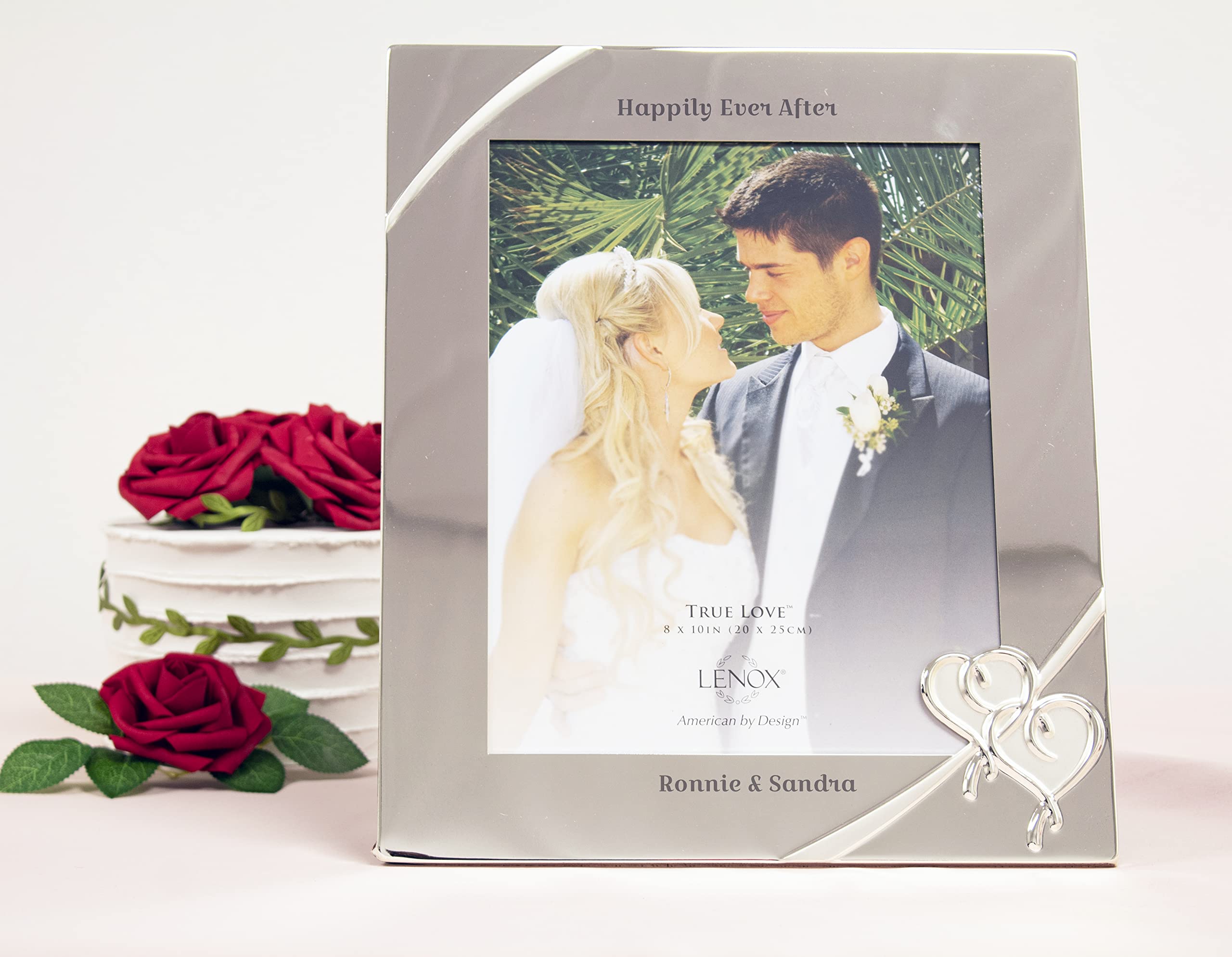 Lenox True Love Personalized 5x7 Wedding Picture Frame / Custom ...