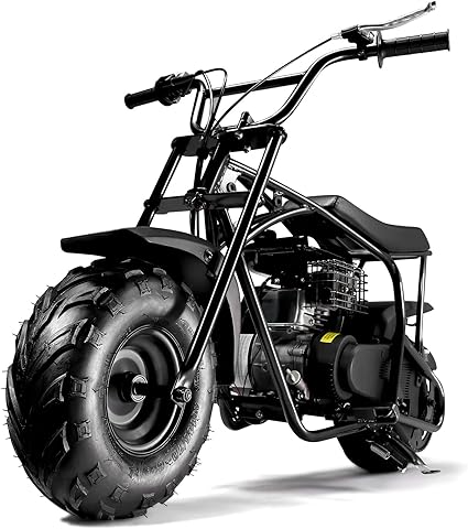 Amazon.com: Oryxearth Mini Dirt Bike for Kids, 105CC 4-Stroke Kid Gas Powered Off-Road Pocket ...