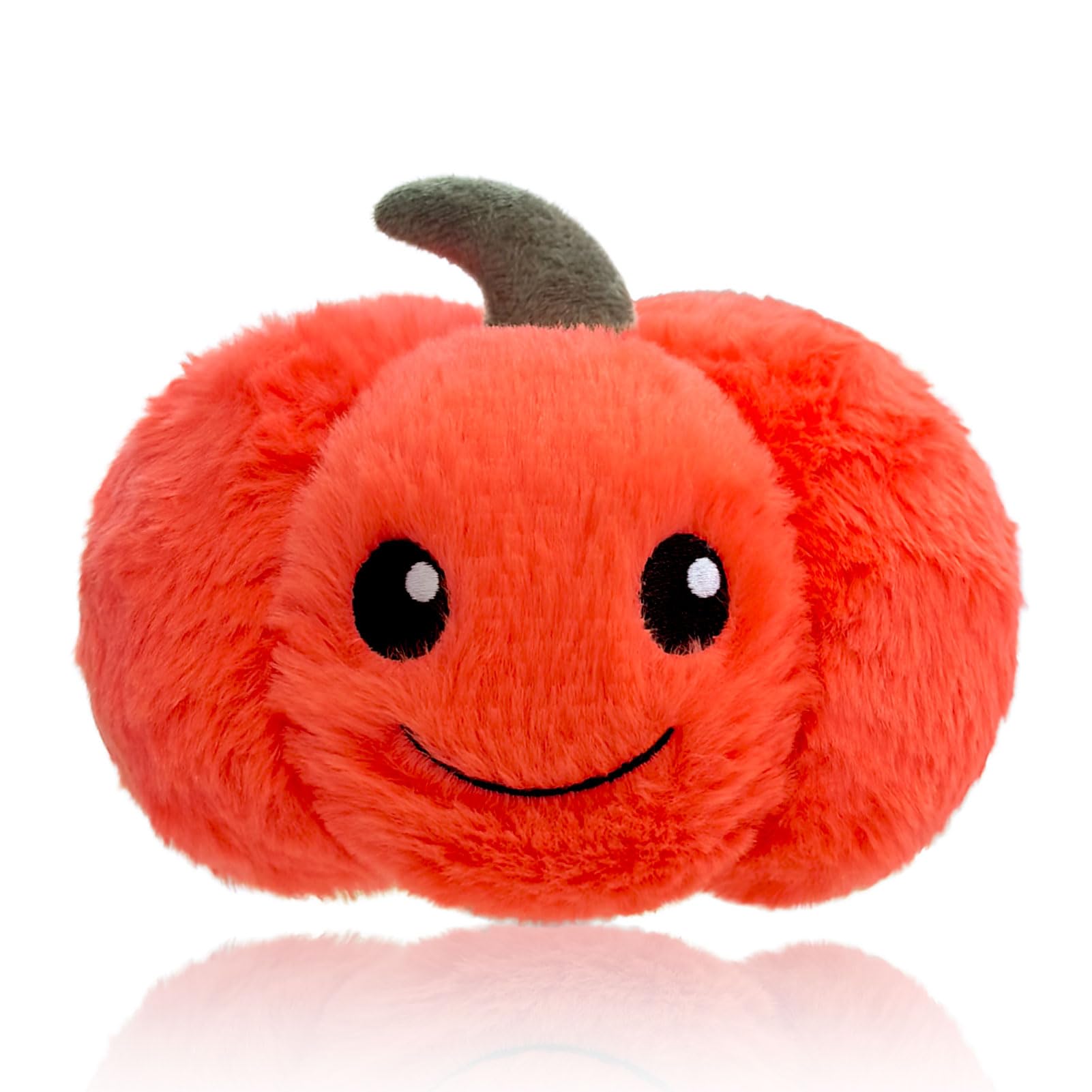 Amazon.com: Doindute Smile Pumpkin Plush Stuffed Animal, Cute Furry ...