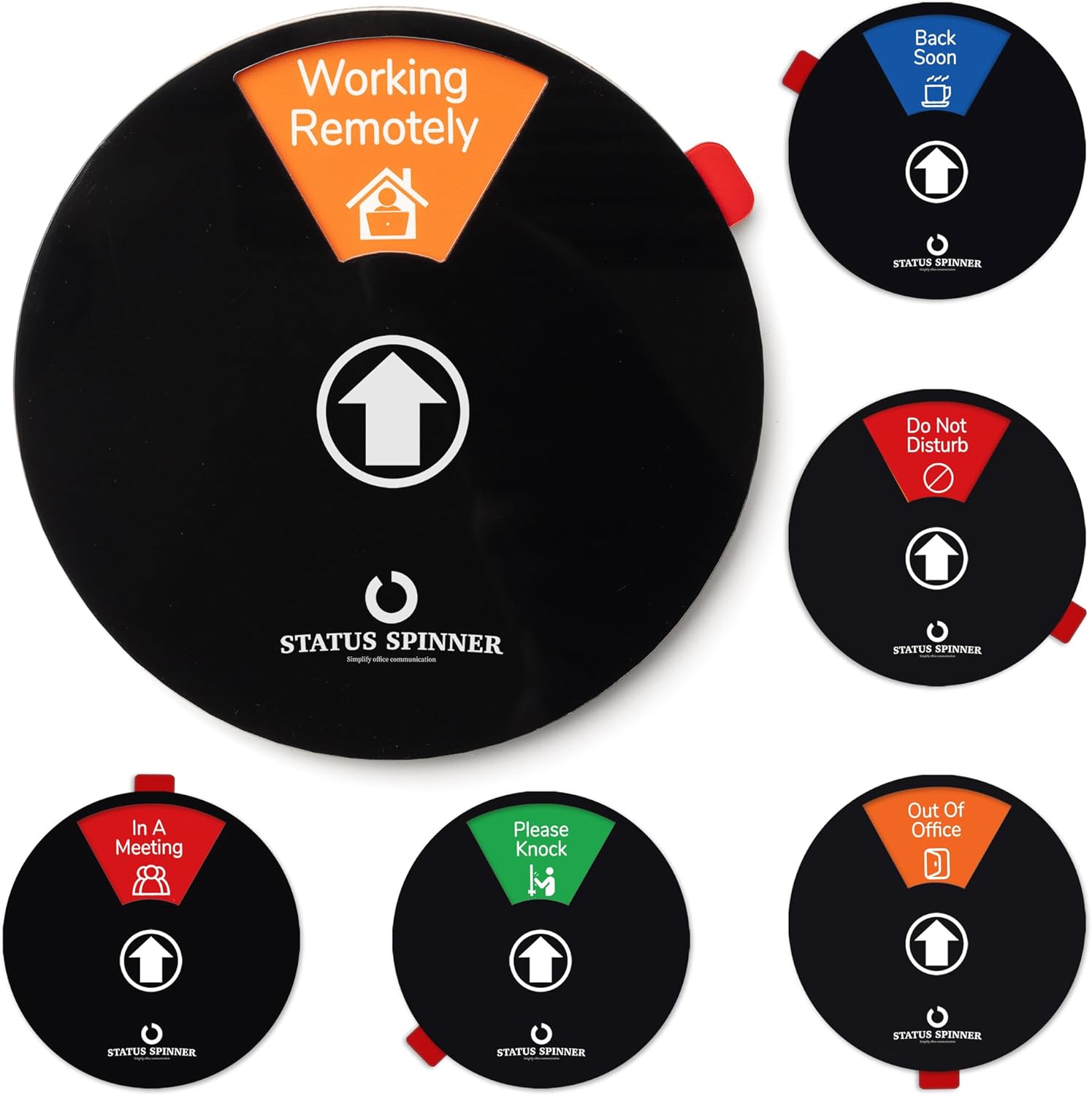 Amazon.com : Office Door Signs: 6-in-1 Status Options Including Do Not ...