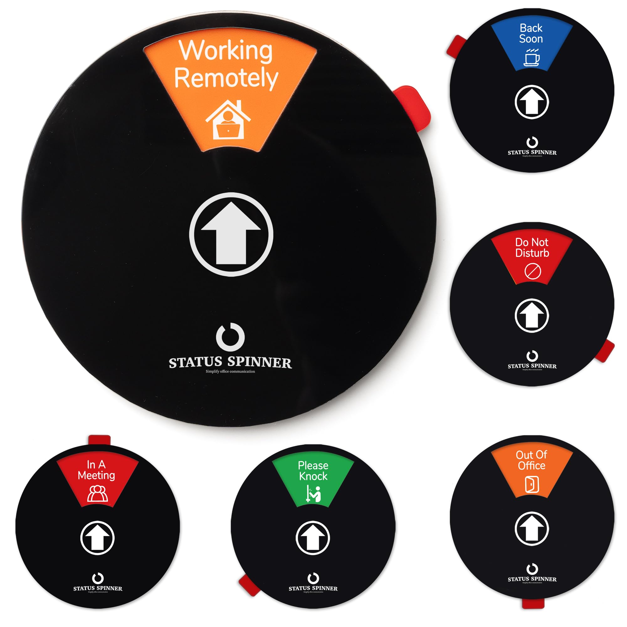 Amazon.com : Office Door Signs: 6-in-1 Status Options Including Do Not ...