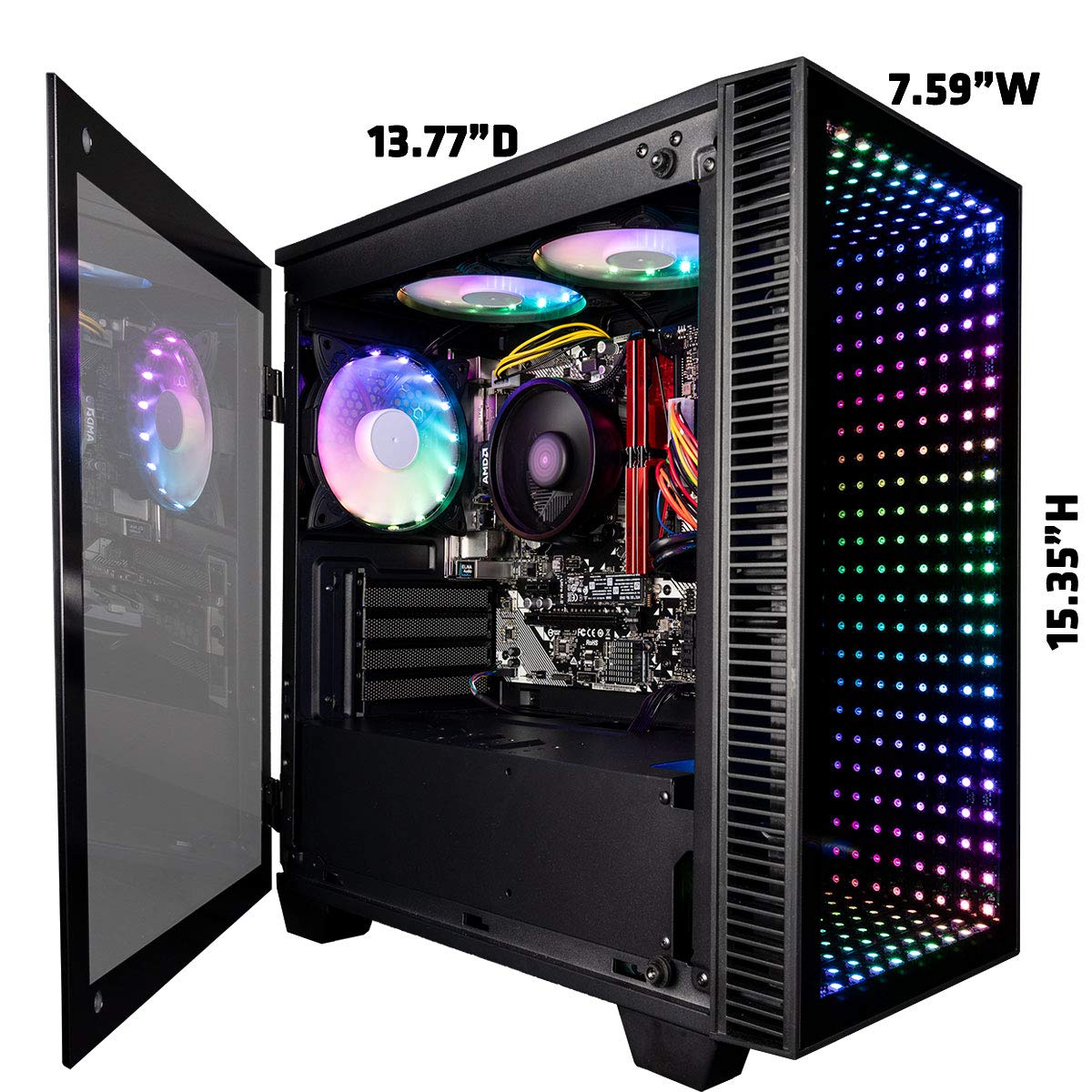 CUK Continuum Micro Gaming PC (AMD Ryzen 5 5600G with Radeon Graphics ...