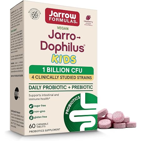 Amazon.com: Jarrow Formulas Jarro-Dophilus Kids Probiotics & Prebiotic ...