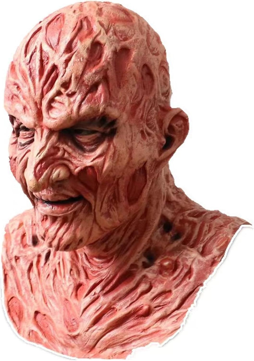 Amazon.com: TIWABI Freddie Latex Mask - Halloween, Movie Killer Glove ...