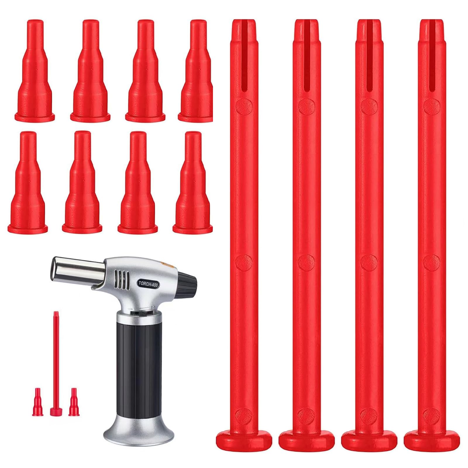 Amazon.com: 12Pcs Butane Bottle Adapter - 4 Set Butane Lighter and ...