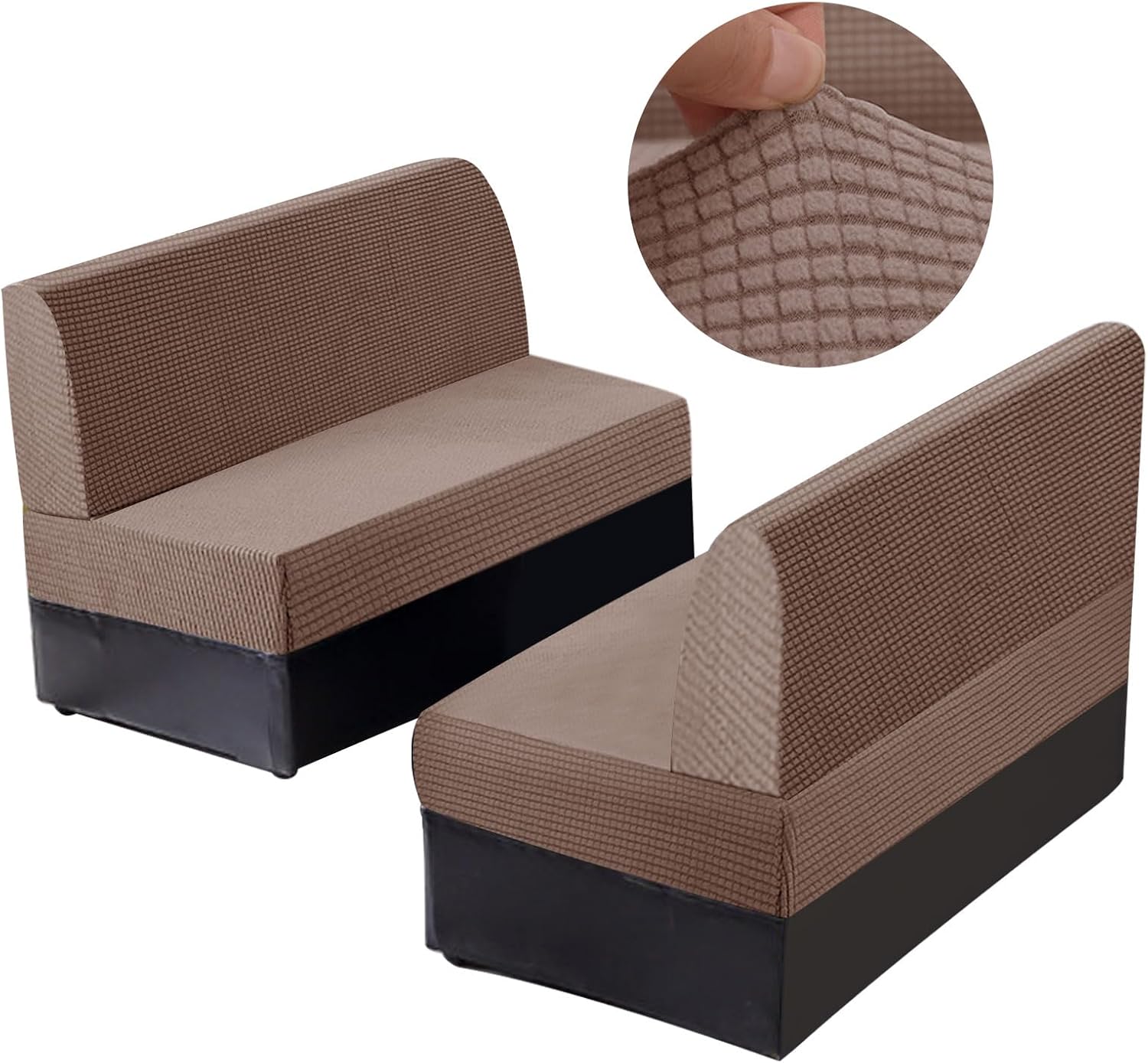 Amazon.com: 2 Sets RV Dinette Cushion Cover-Pop Up RV Camper Cushion ...