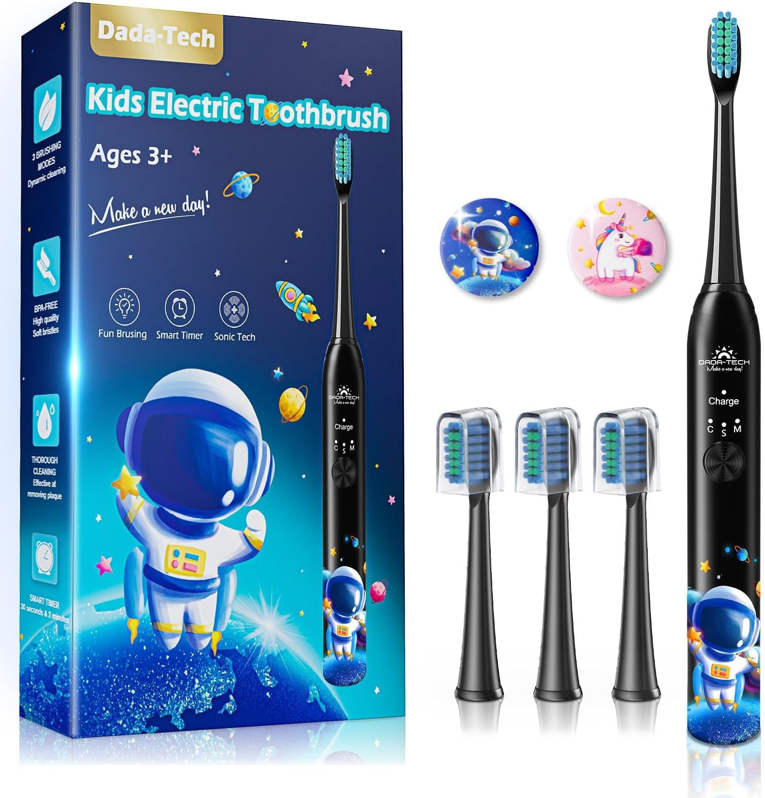 Amazon.com: Brusheez Kids’ Electric Toothbrush Set - Safe & Effective ...