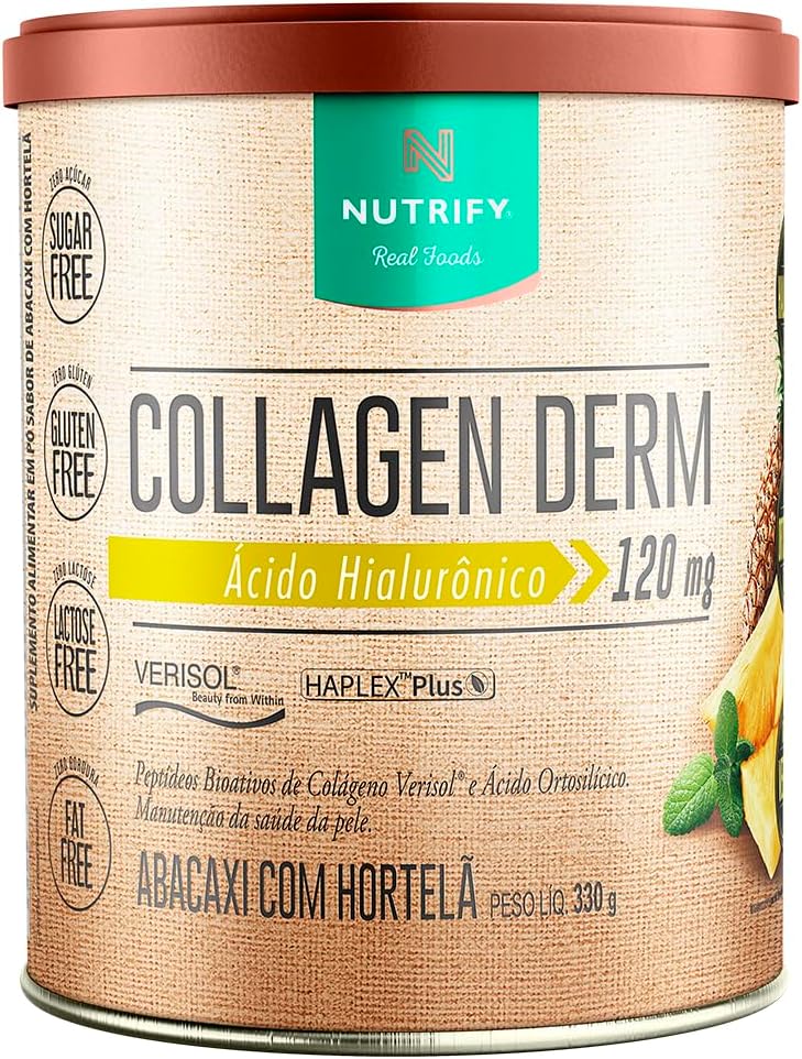 Nutrify Collagen Derm Abacaxi Com Hortelã 330G | Amazon.com.br