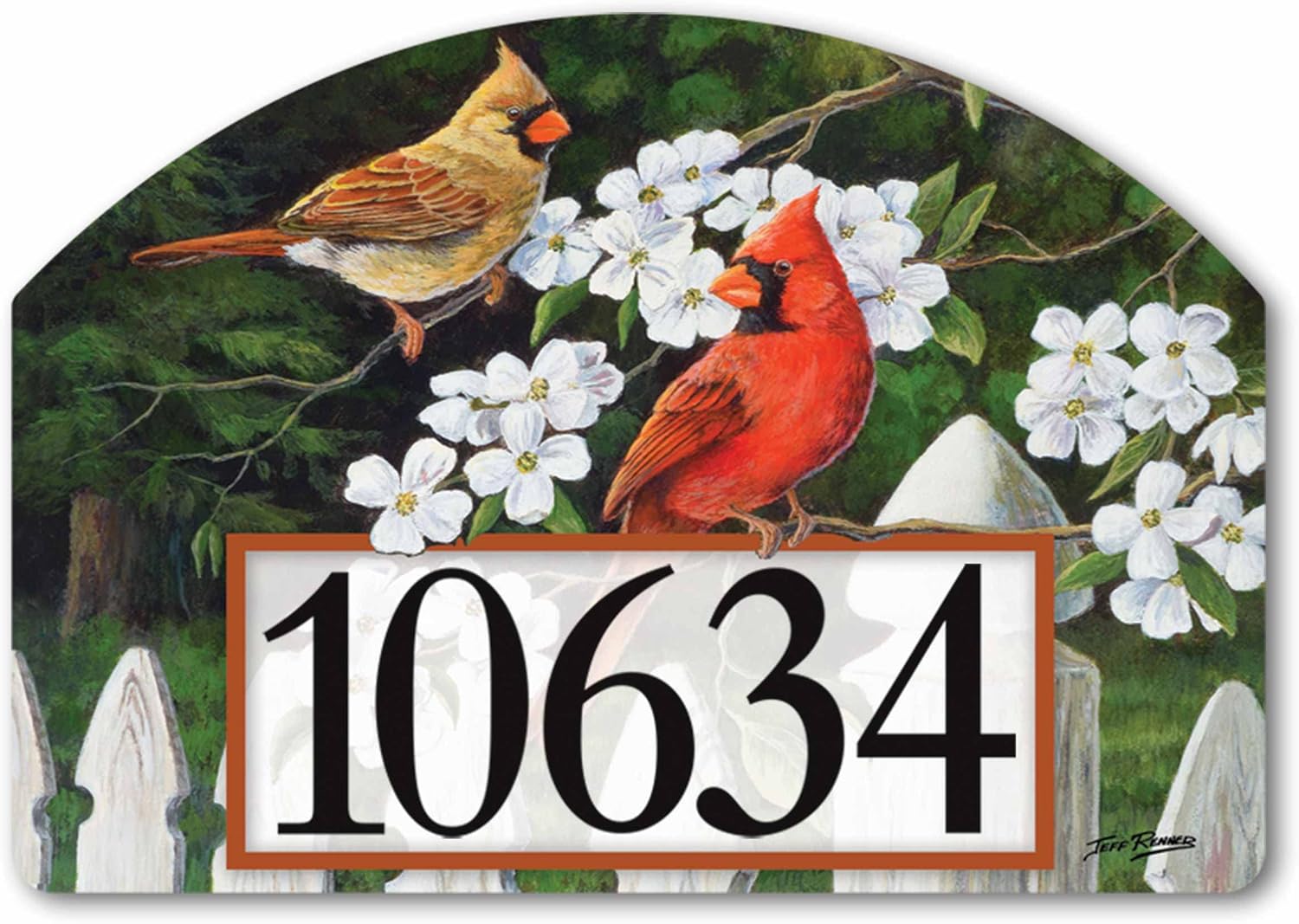 Amazon.com : Yard DeSigns Studio M Dogwood Cardinals Decorative Yard ...