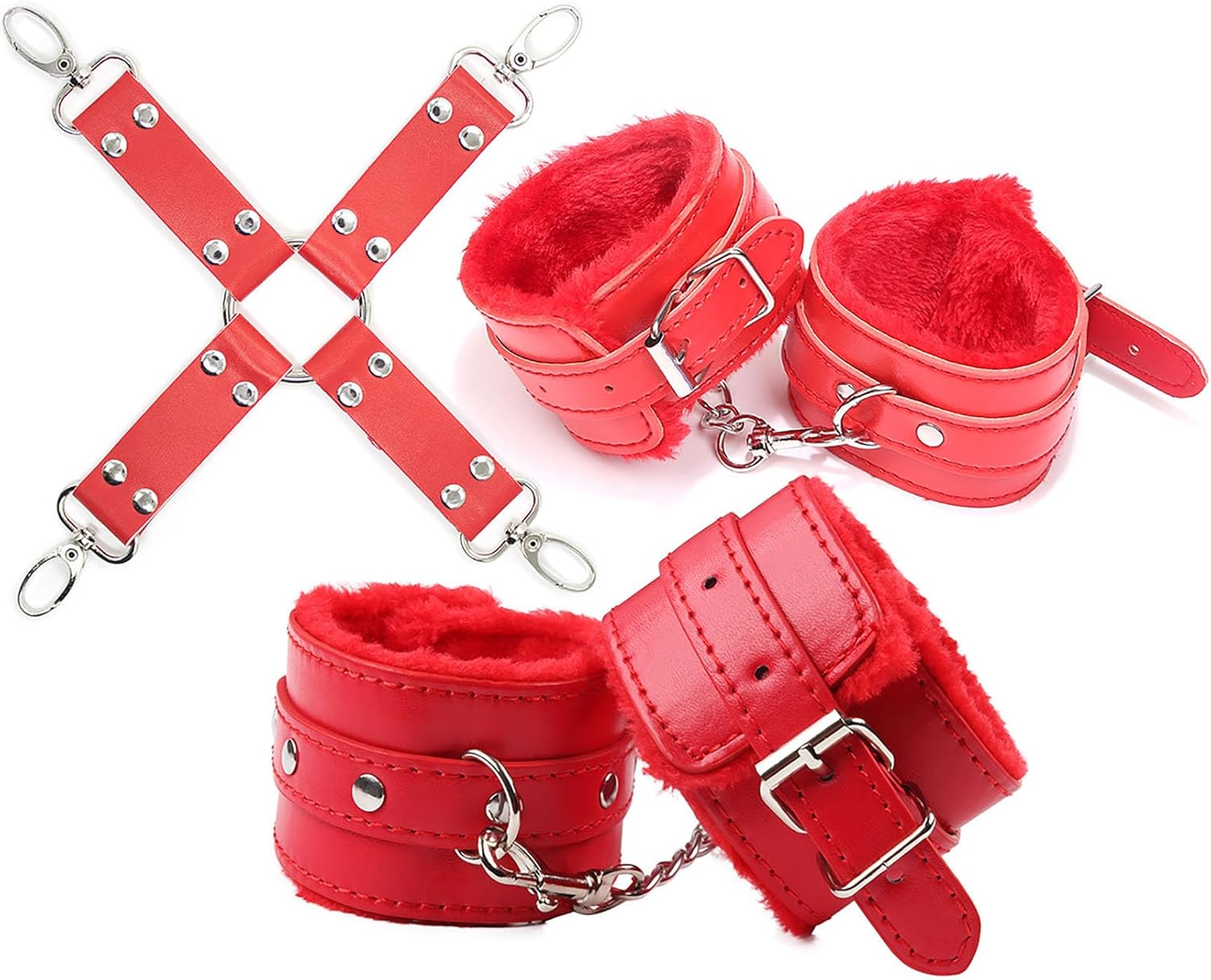 Amazon | Orirya 手枷 足枷 十字型枷 手錠 アダルトグッズ smプレイ PU製 ベルト 拘束具 ボンテージ 女性用 アダルトグッズ 女性 女王様 コスプレ smグッズ 拘束 ...